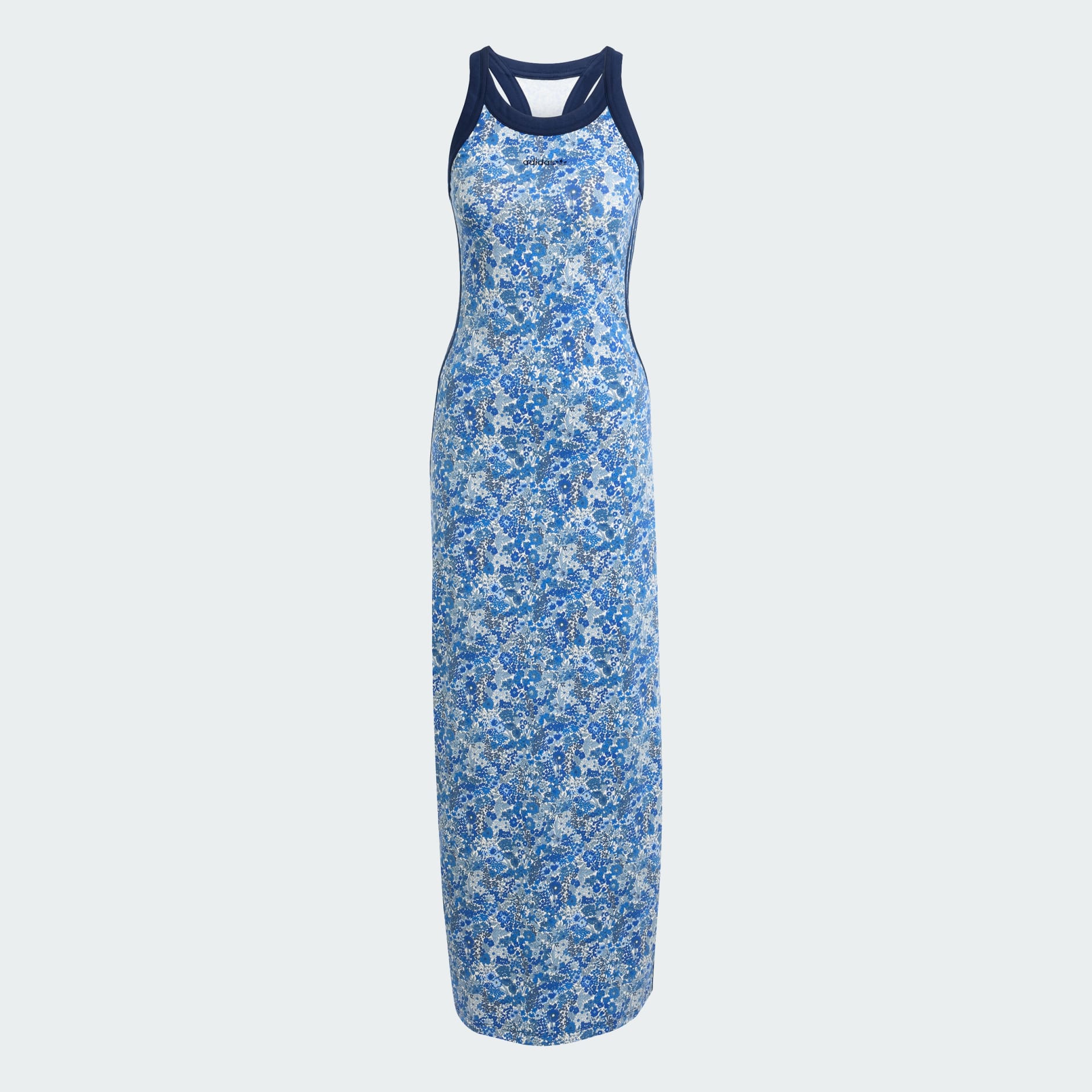 adidas Rochie maxi adidas Originals x Liberty London, monocromă ...