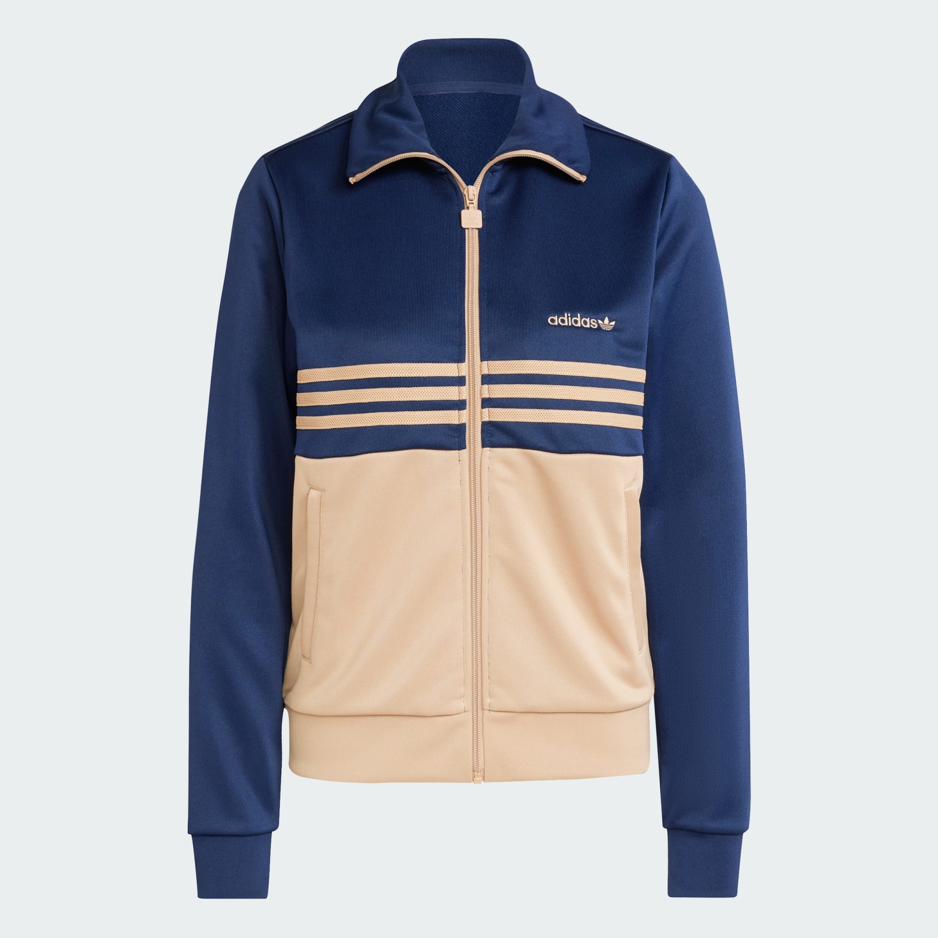 adidas 3-Stripes Cutline Track Top - Blue | adidas IQ
