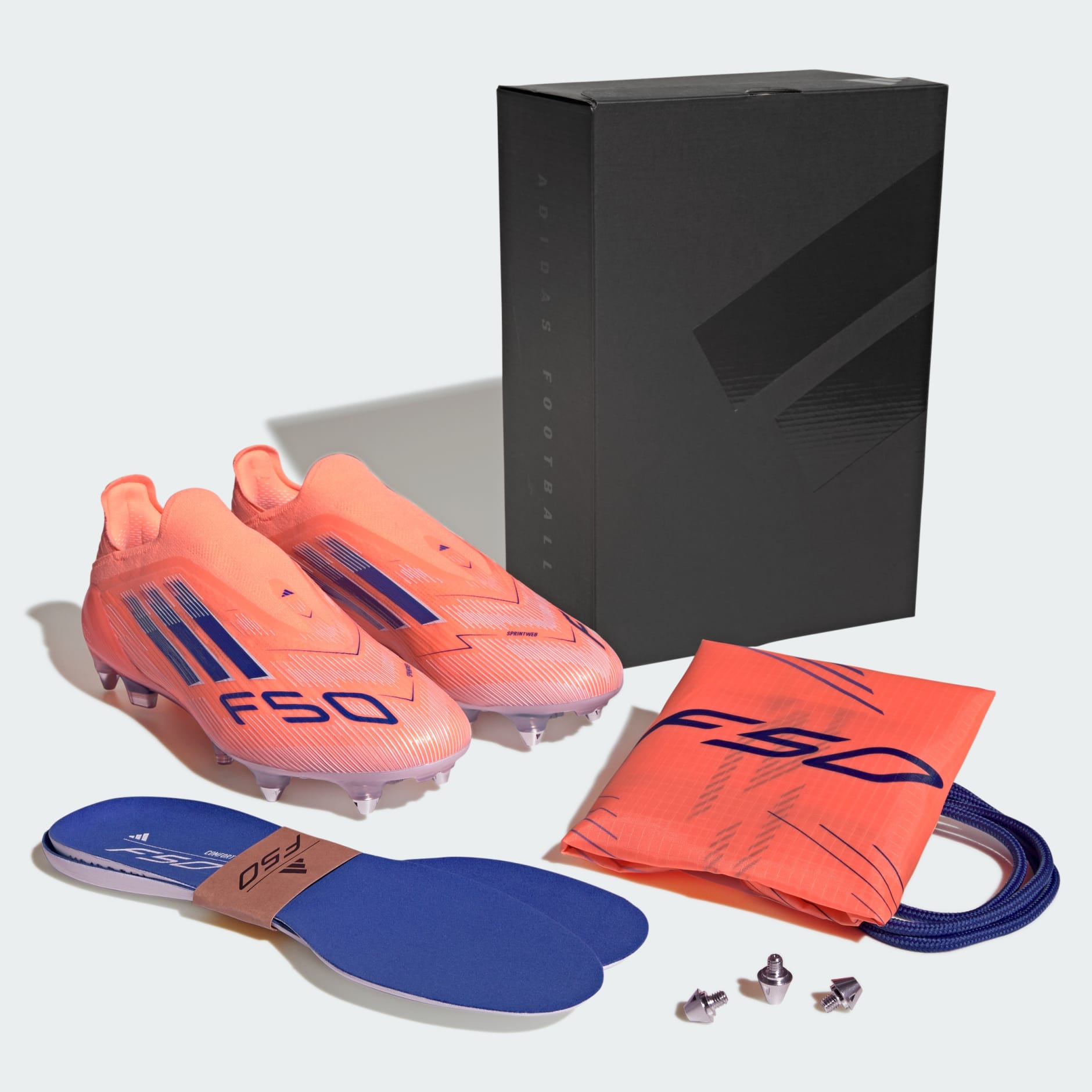 adidas Kopačke F50 Elite Laceless za meku podlogu - Orange | adidas Hrvatska