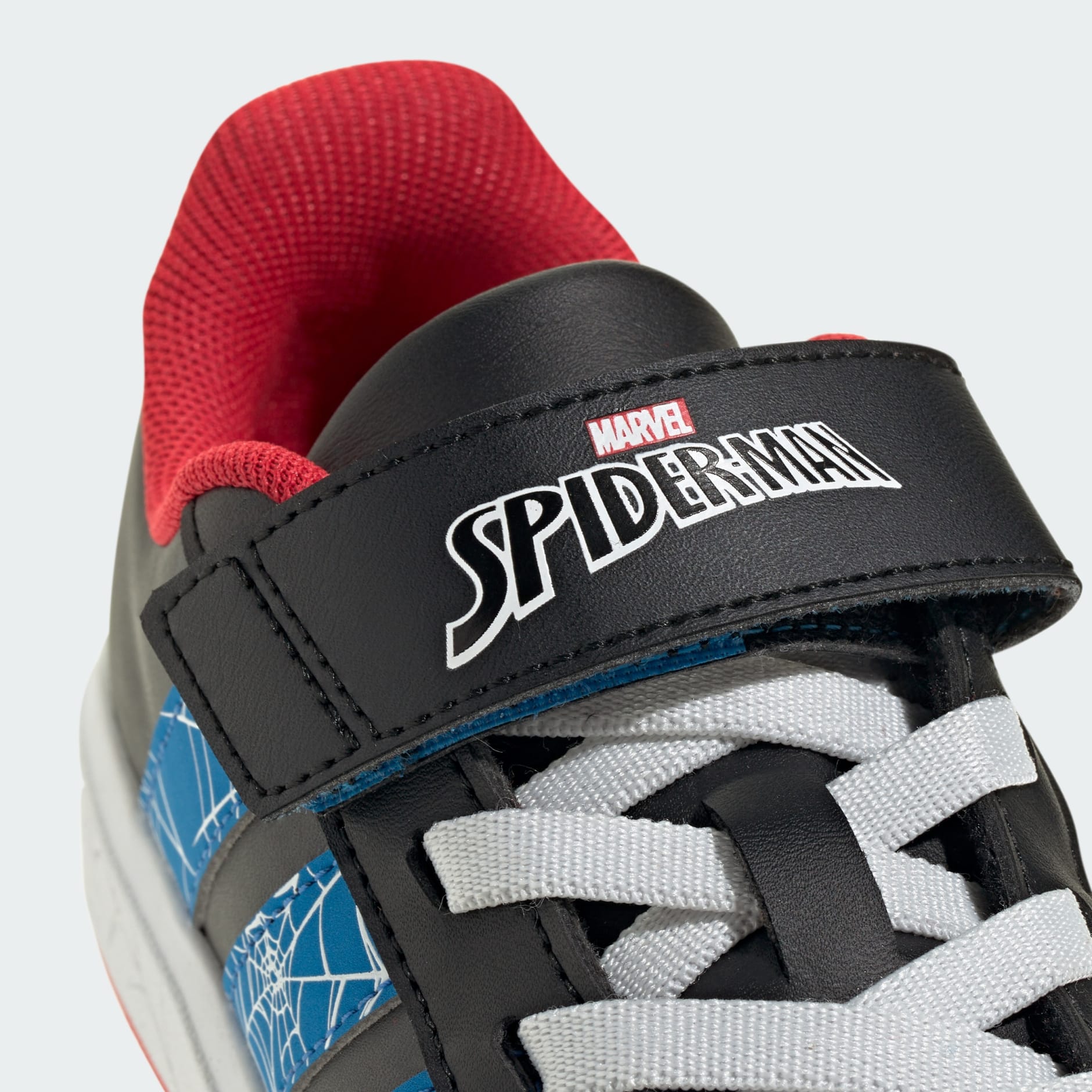 Shoes - adidas Marvel Spider-Man Grand Court Shoes - Black | adidas ...