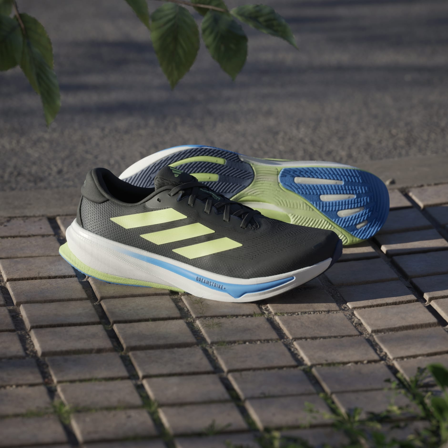 Men's Shoes - Supernova Rise 2 Running Shoes - Black | adidas Egypt