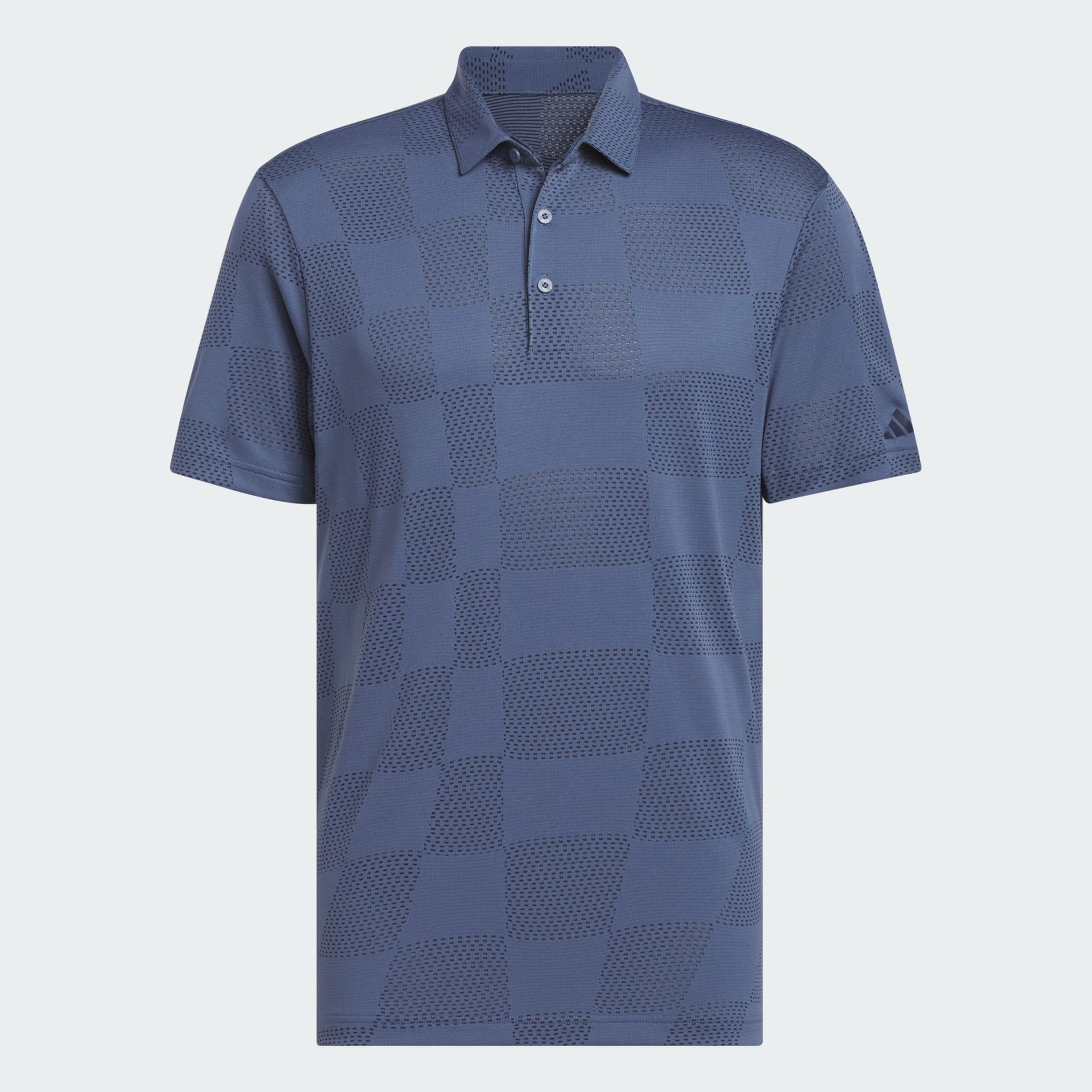 Men's Clothing - Ultimate365 Textured Polo Shirt - Blue | adidas Saudi ...