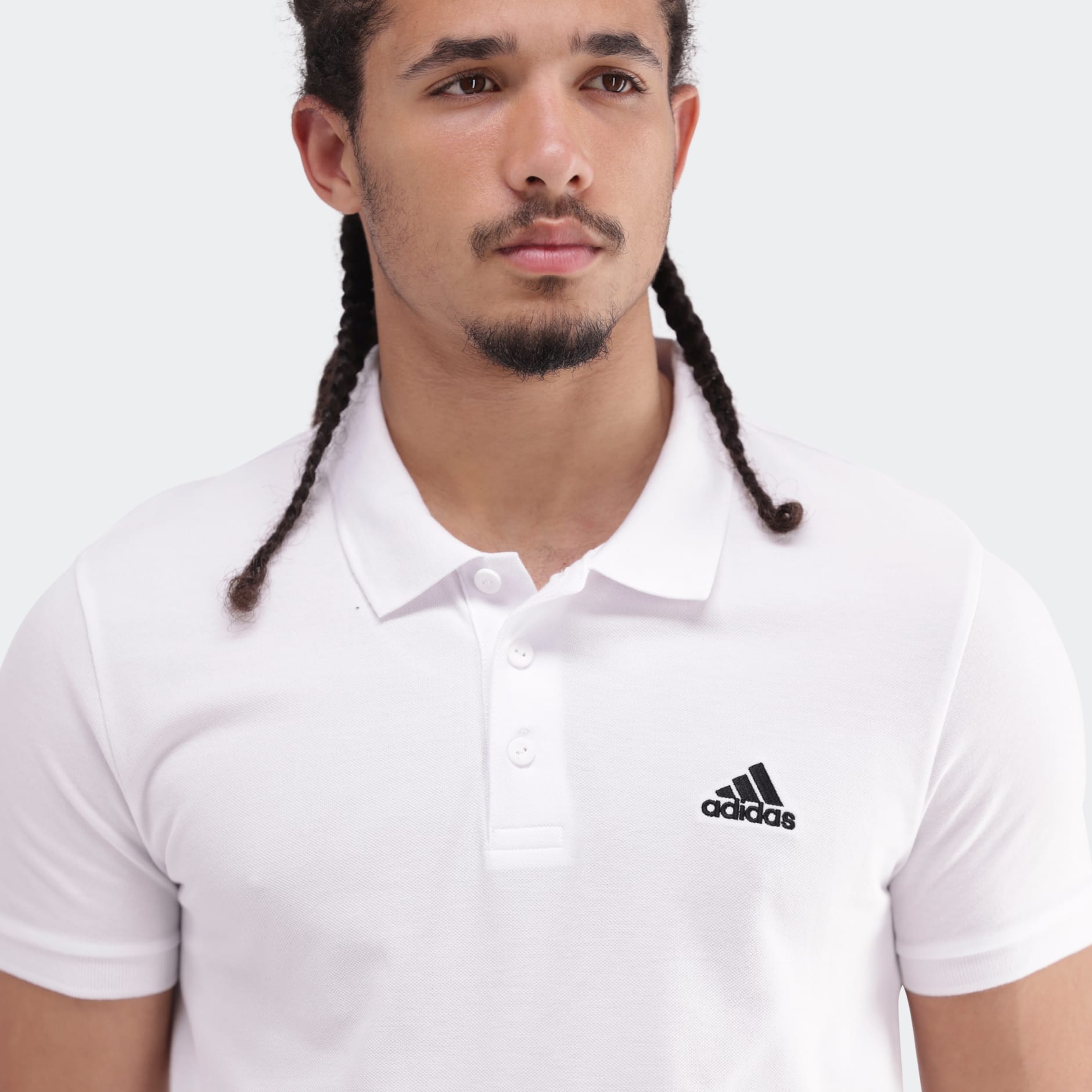 Clothing - M SL PQ PS 4 - White | adidas South Africa