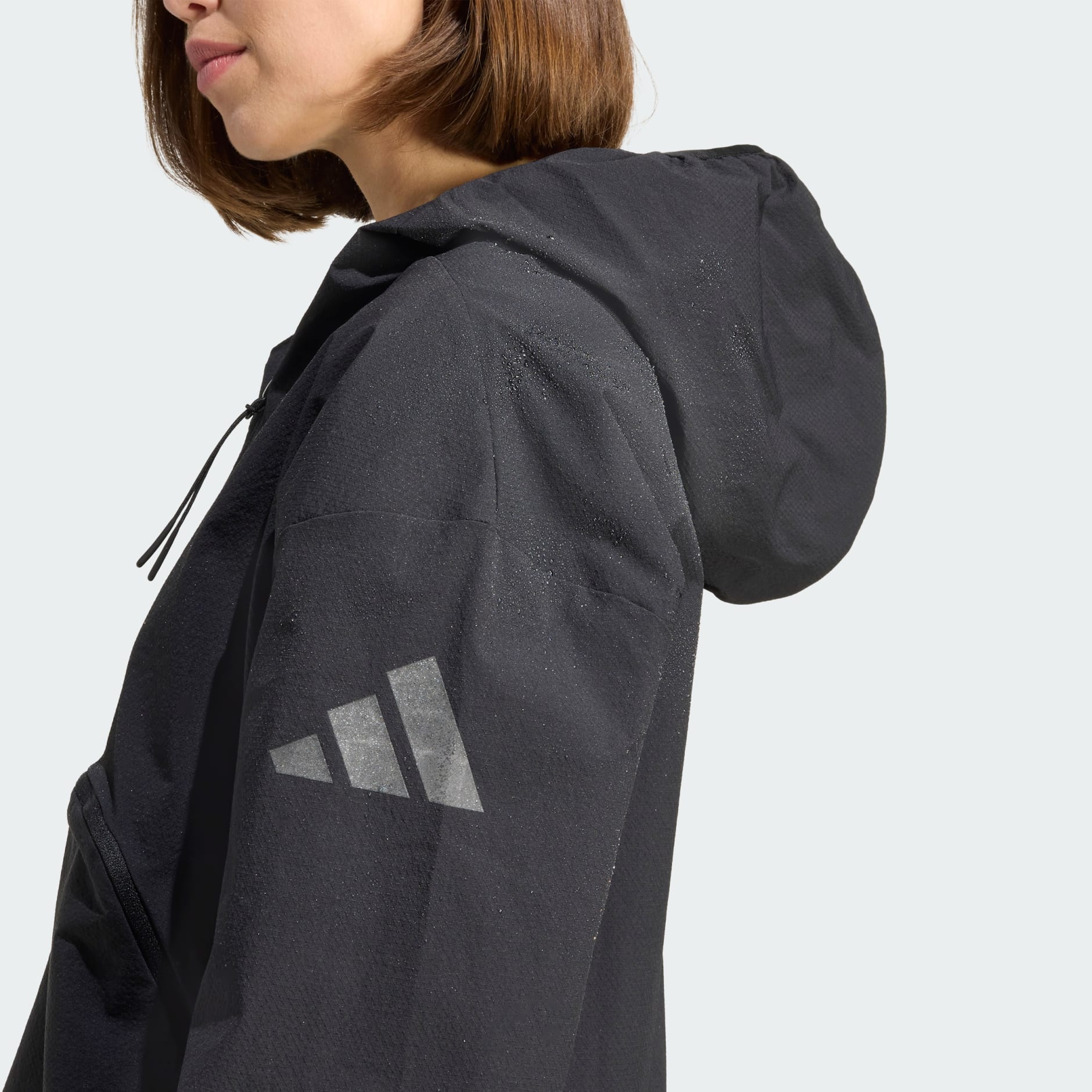 CLOTHING - MYSHELTER Windbreaker - Black | adidas Kuwait