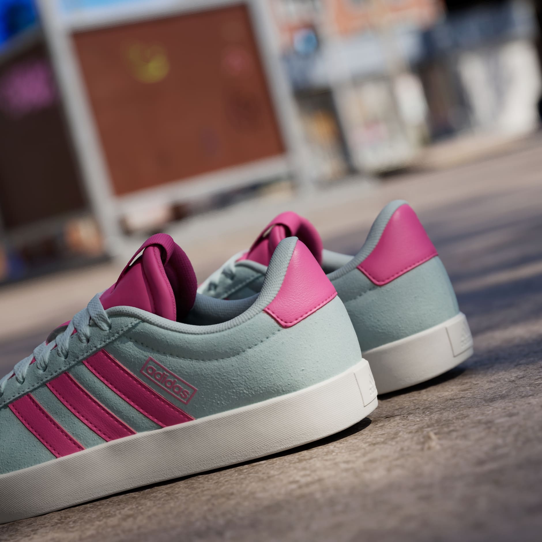 adidas VL Court 3.0 Shoes - Turquoise | adidas UAE