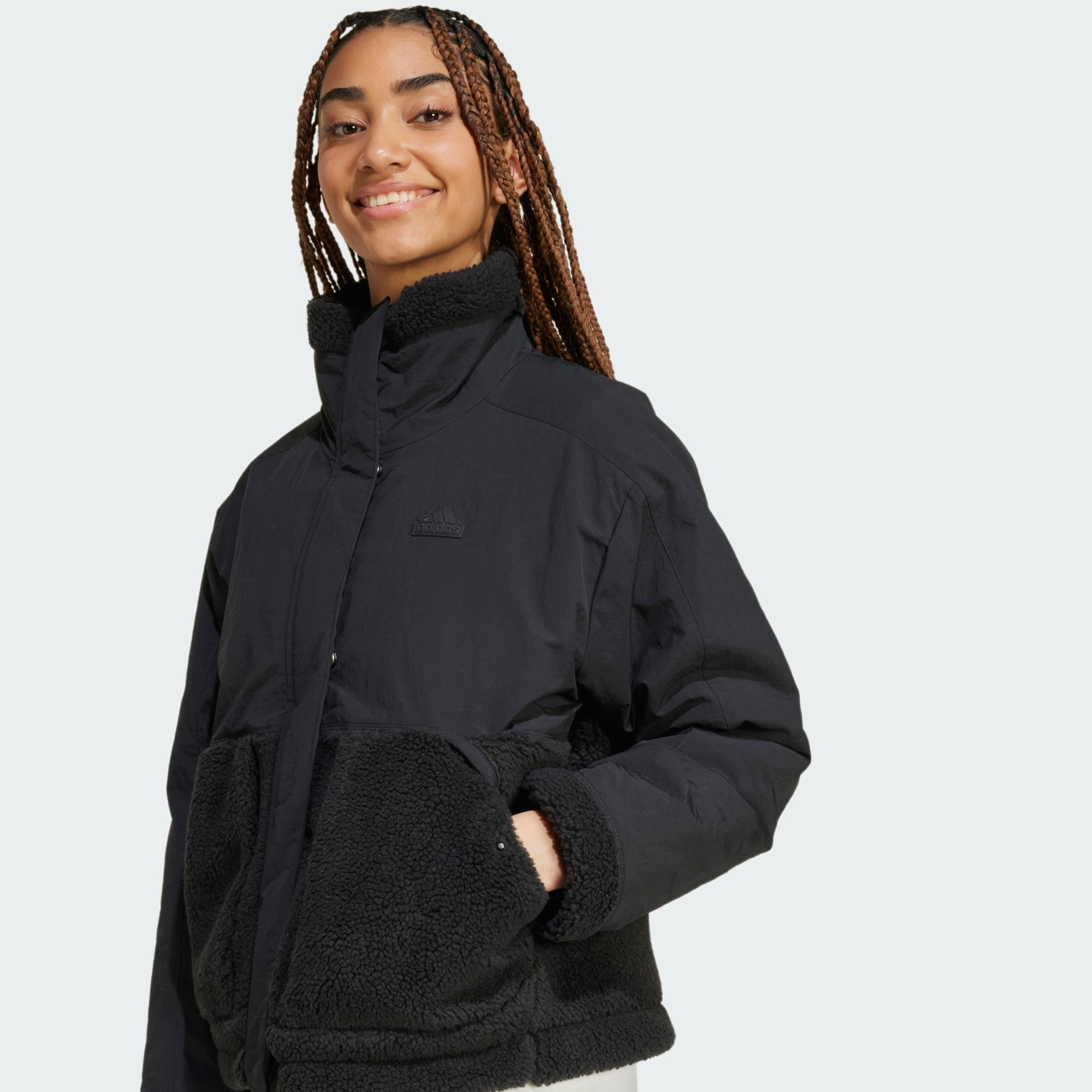Clothing - City Escape Insulation Jacket - Black | adidas Israel