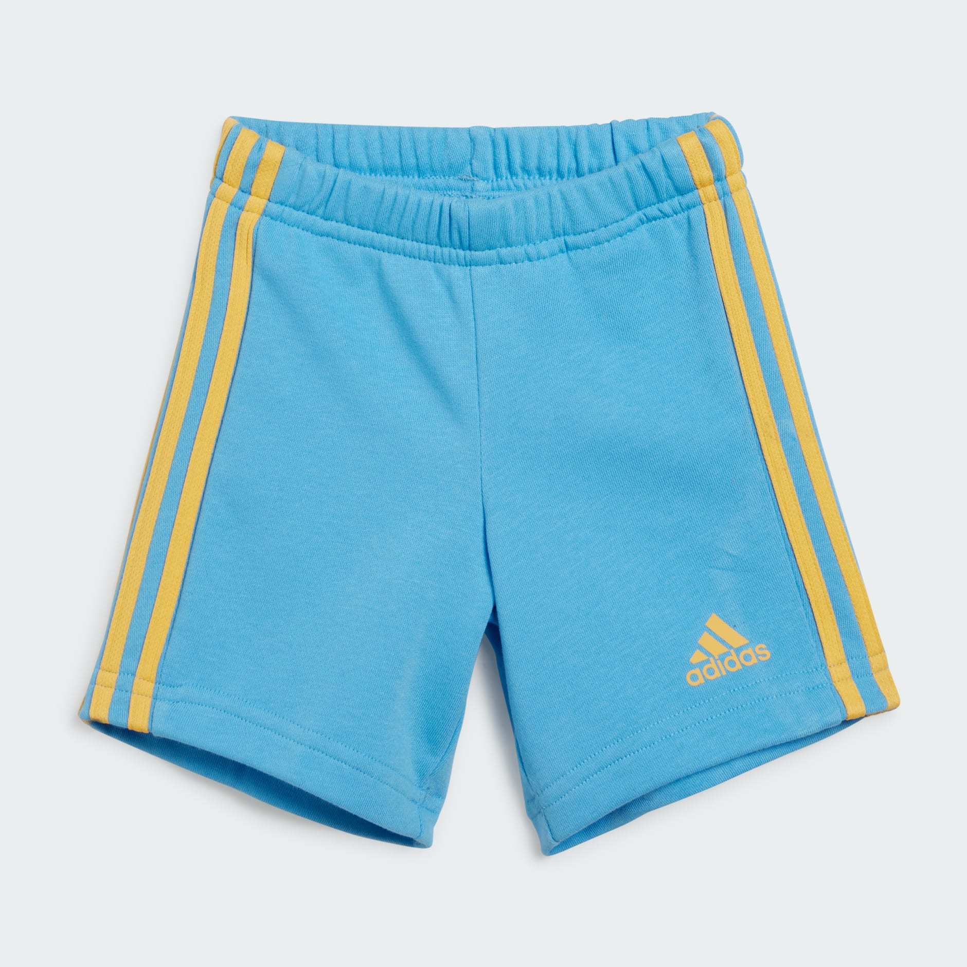 Essentials Allover Print Tee Set Kids - White | adidas Hong Kong