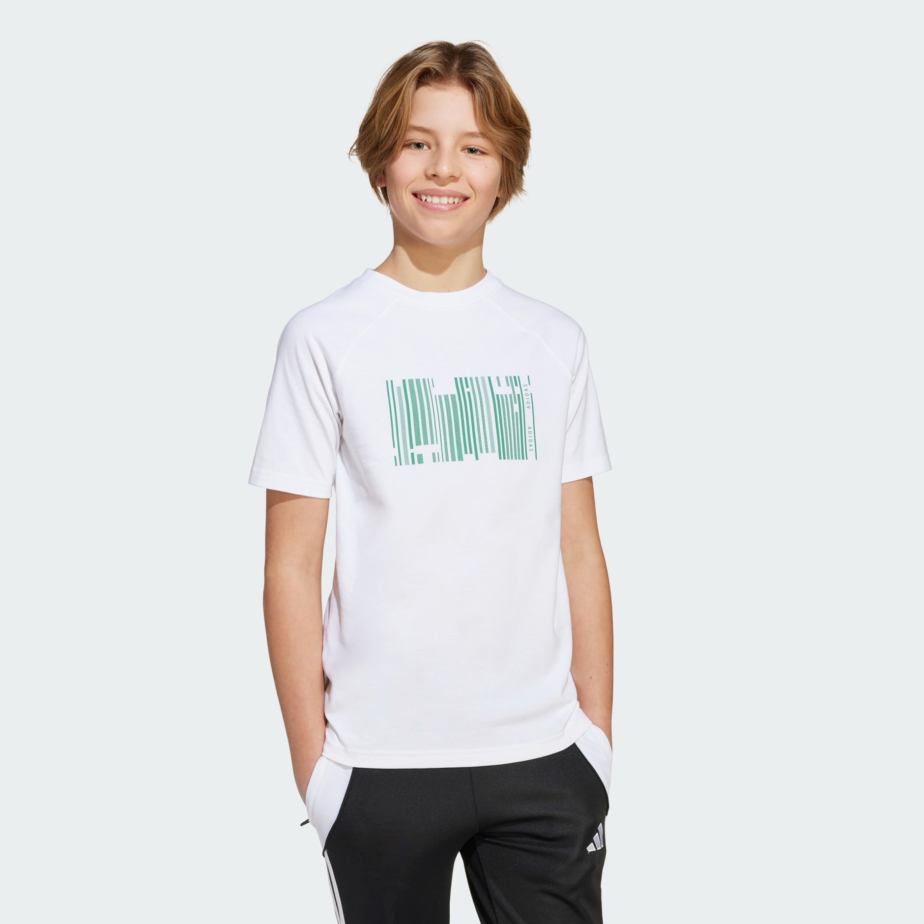 Kids Clothing - Lightbound Graphic T-Shirt - White | adidas Saudi Arabia