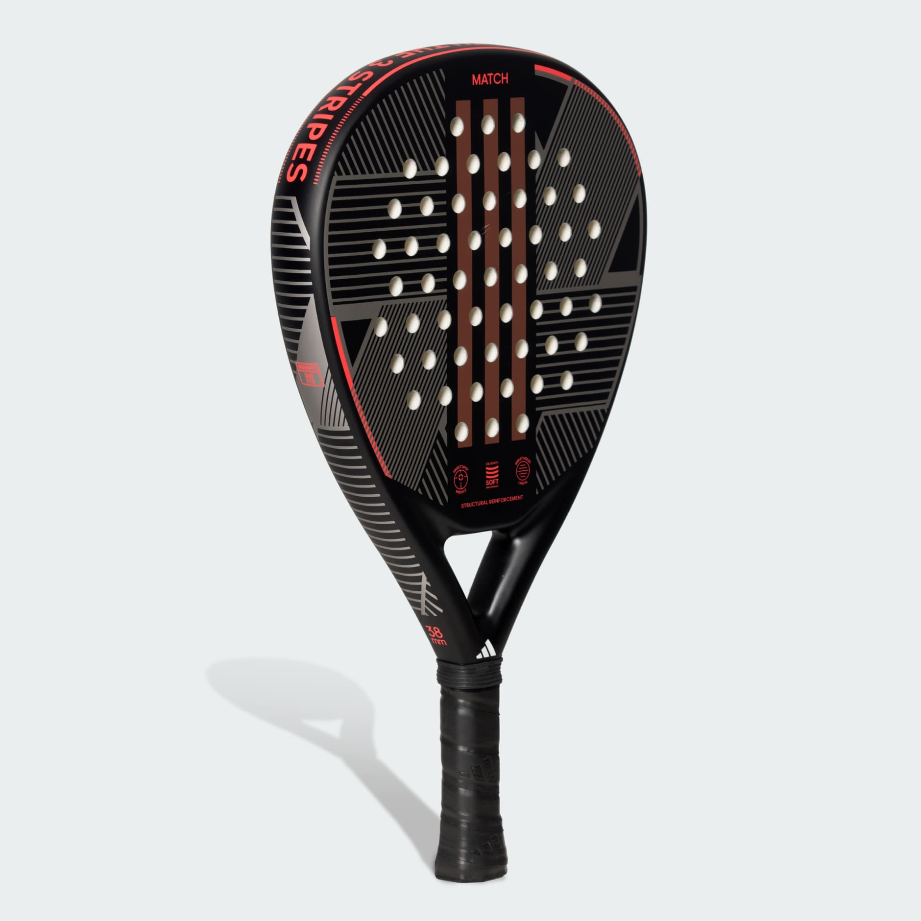 Accessories - adidas Match 3.3 Blue Padel Racket - Grey | adidas South ...