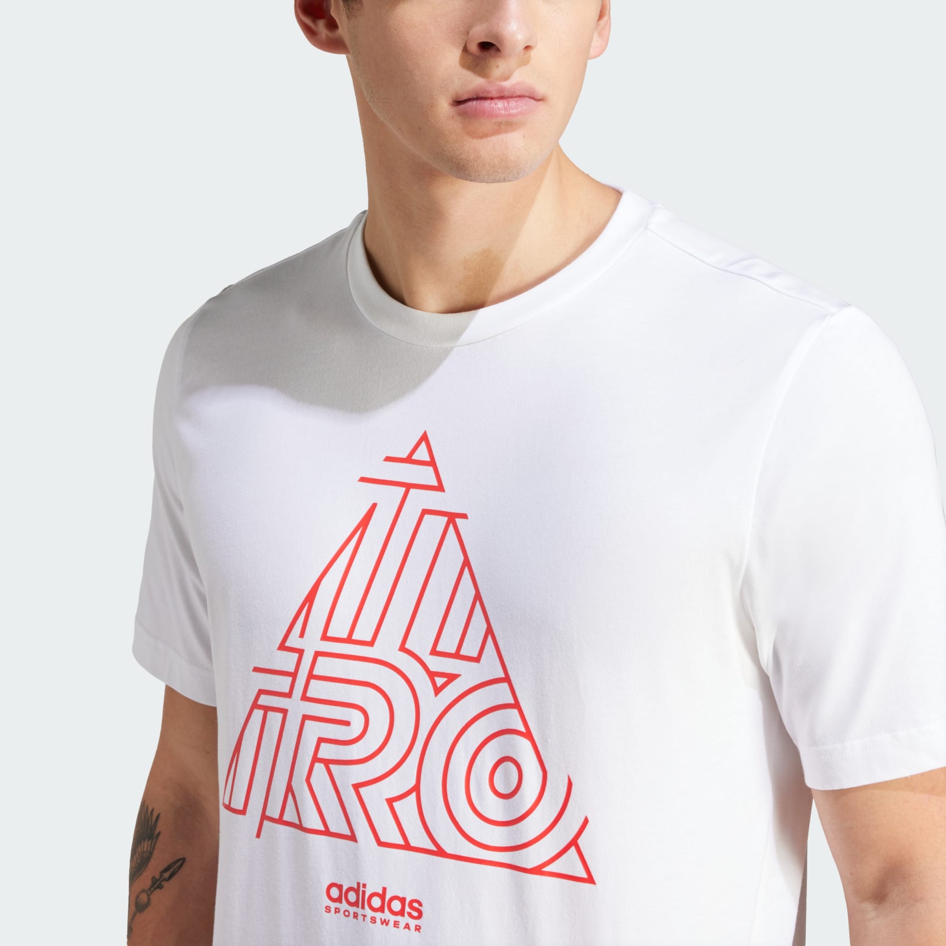 adidas House of Tiro Graphic Tee - White | adidas UAE