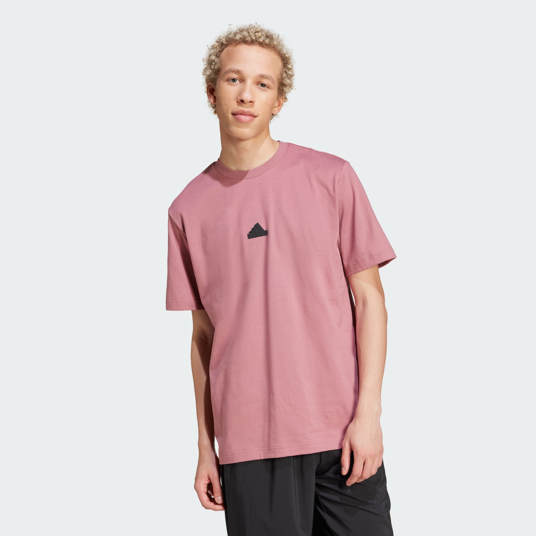 Clothing - City Escape Graphic Tee - Pink | adidas South Africa
