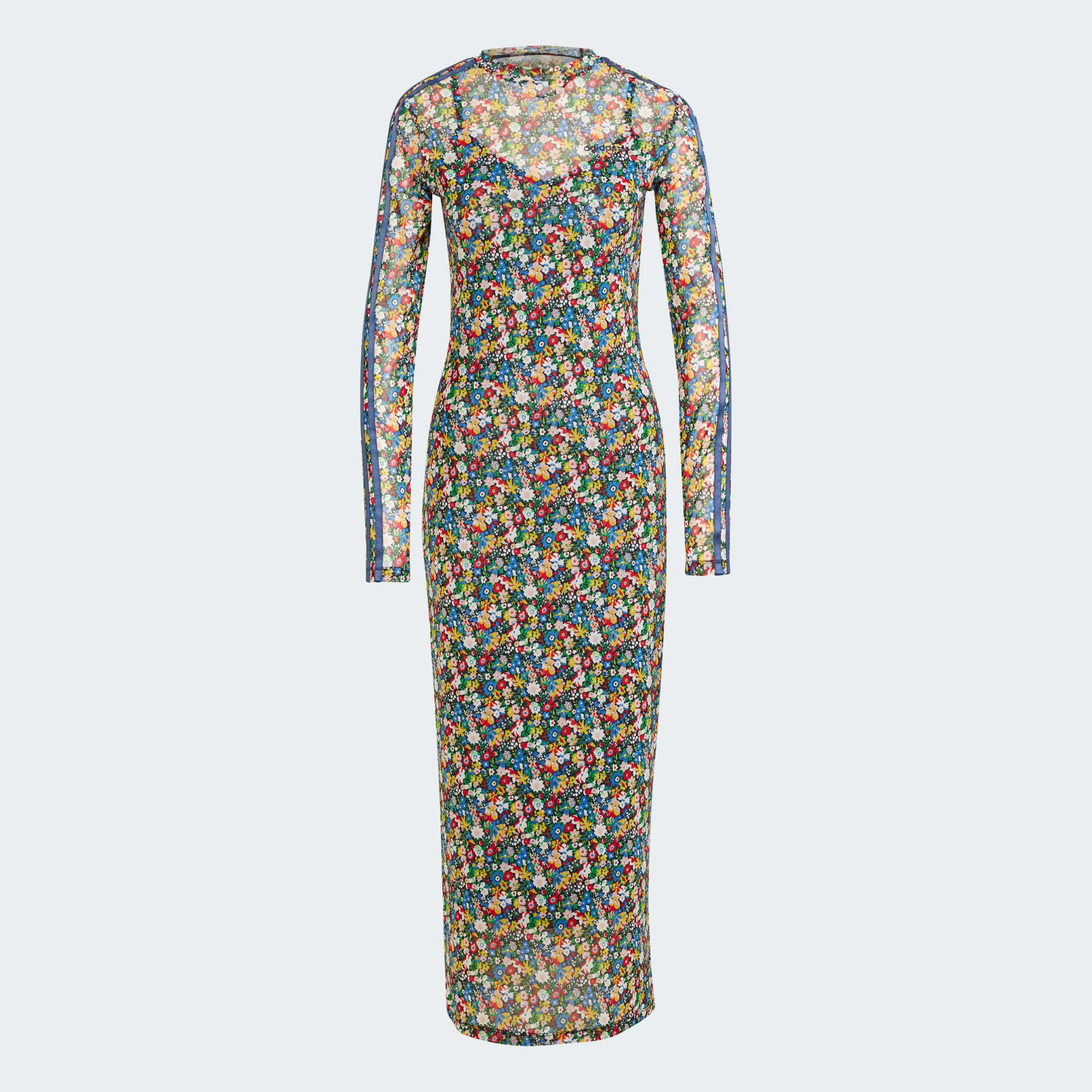 CLOTHING - adidas Originals x Liberty London Mesh Maxi Dress ...
