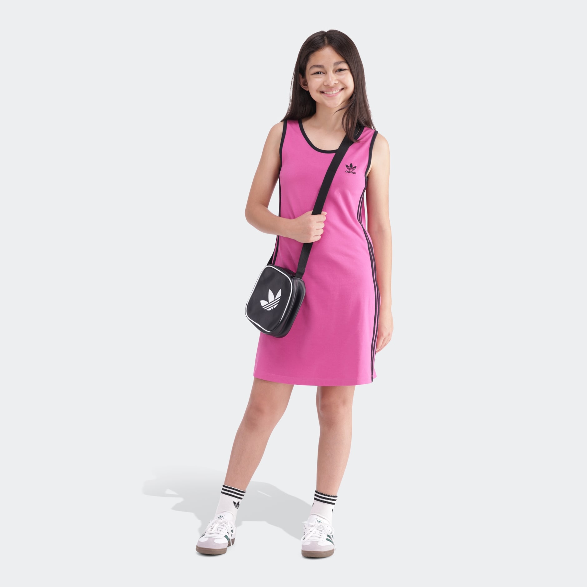 Clothing - 3S MINI DRESS Y - Pink | adidas South Africa