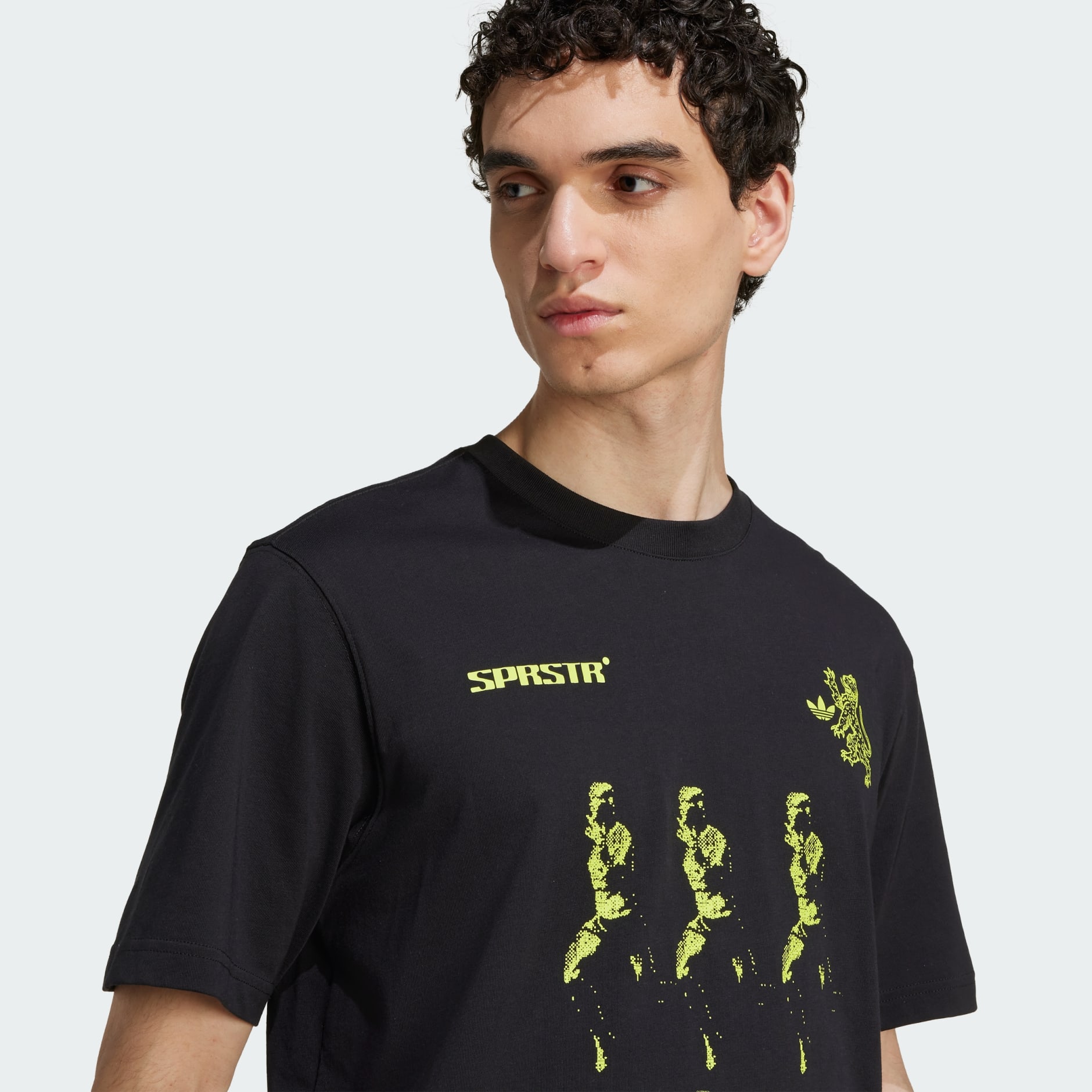 adidas تيشيرت Trefoil Series Regular - أسود