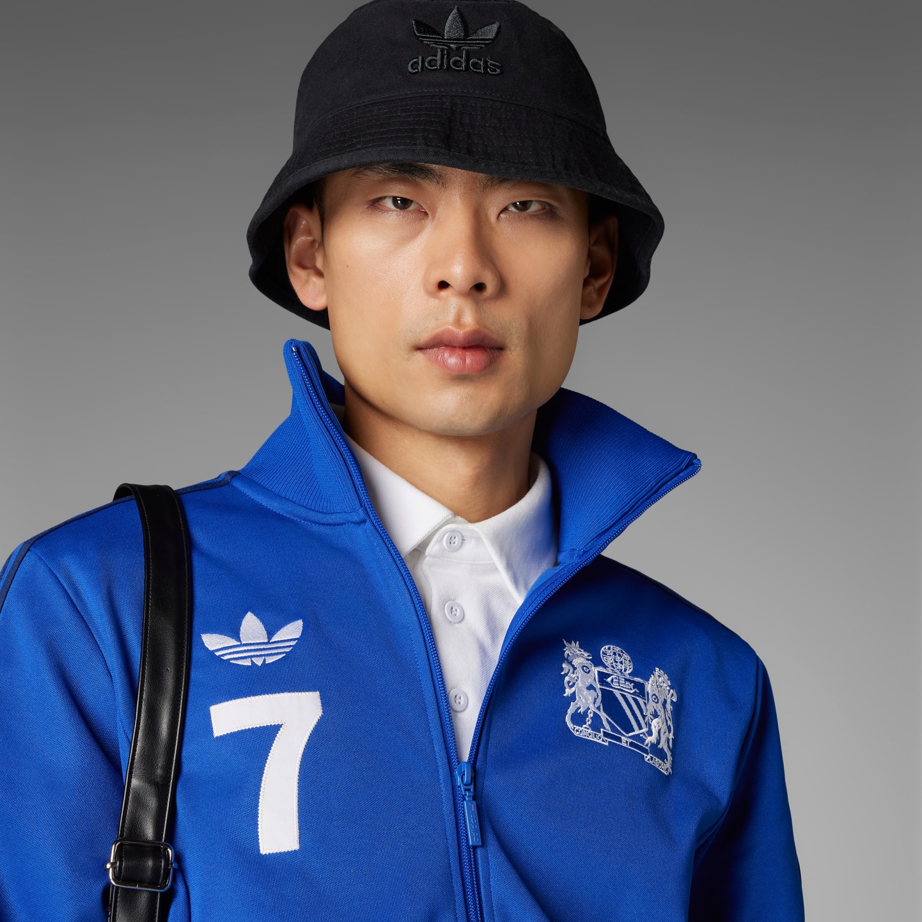 adidas Manchester United George Best Track Top - Blue | adidas UAE