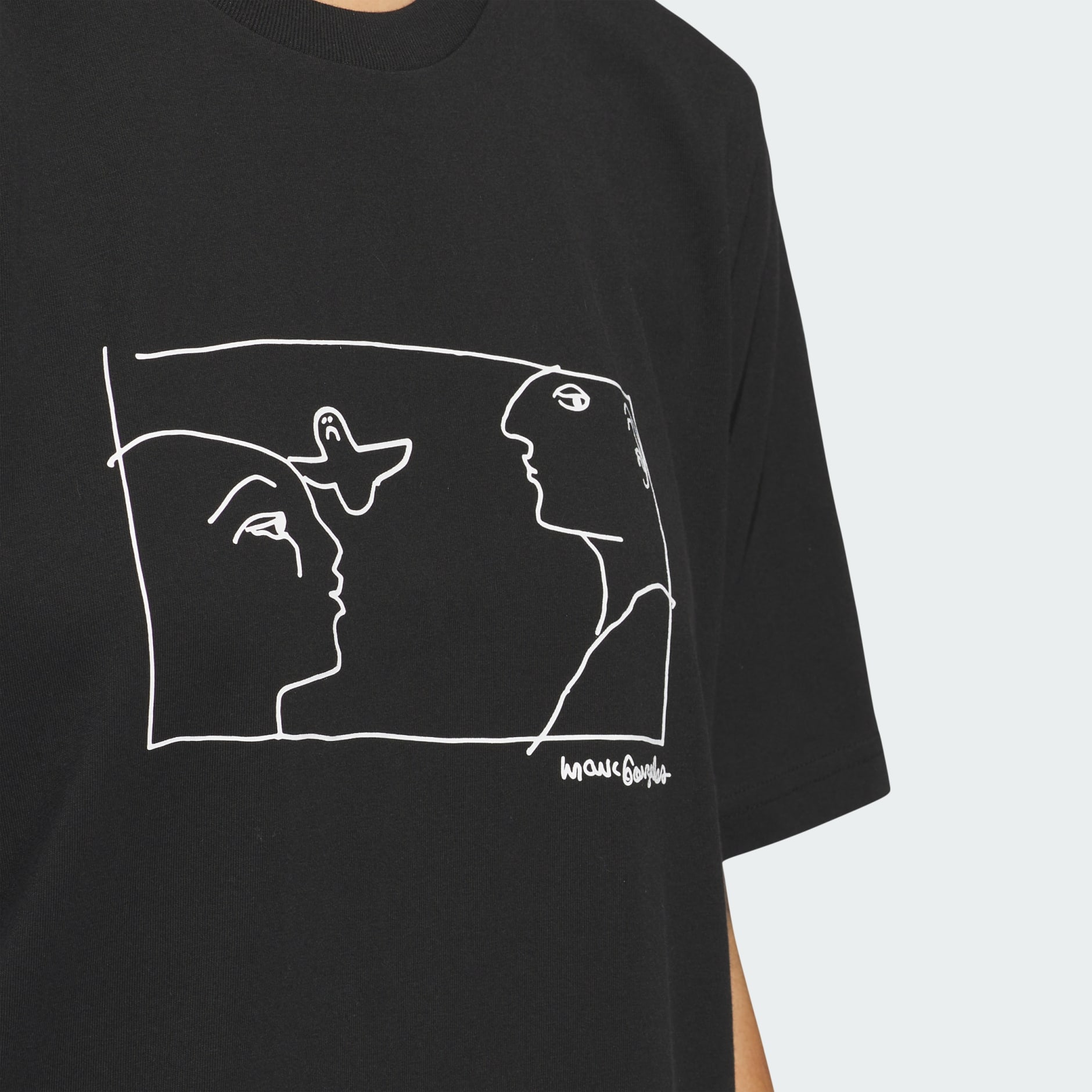 Shmoofoil Not Eazy 短袖 T 裇 - Black | adidas香港官方網上商店