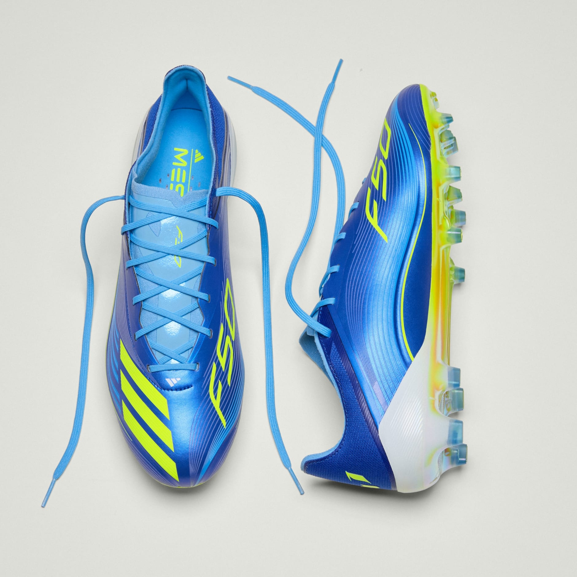 F50 Messi Elite Firm Ground Boots - Blue | adidas Hong Kong