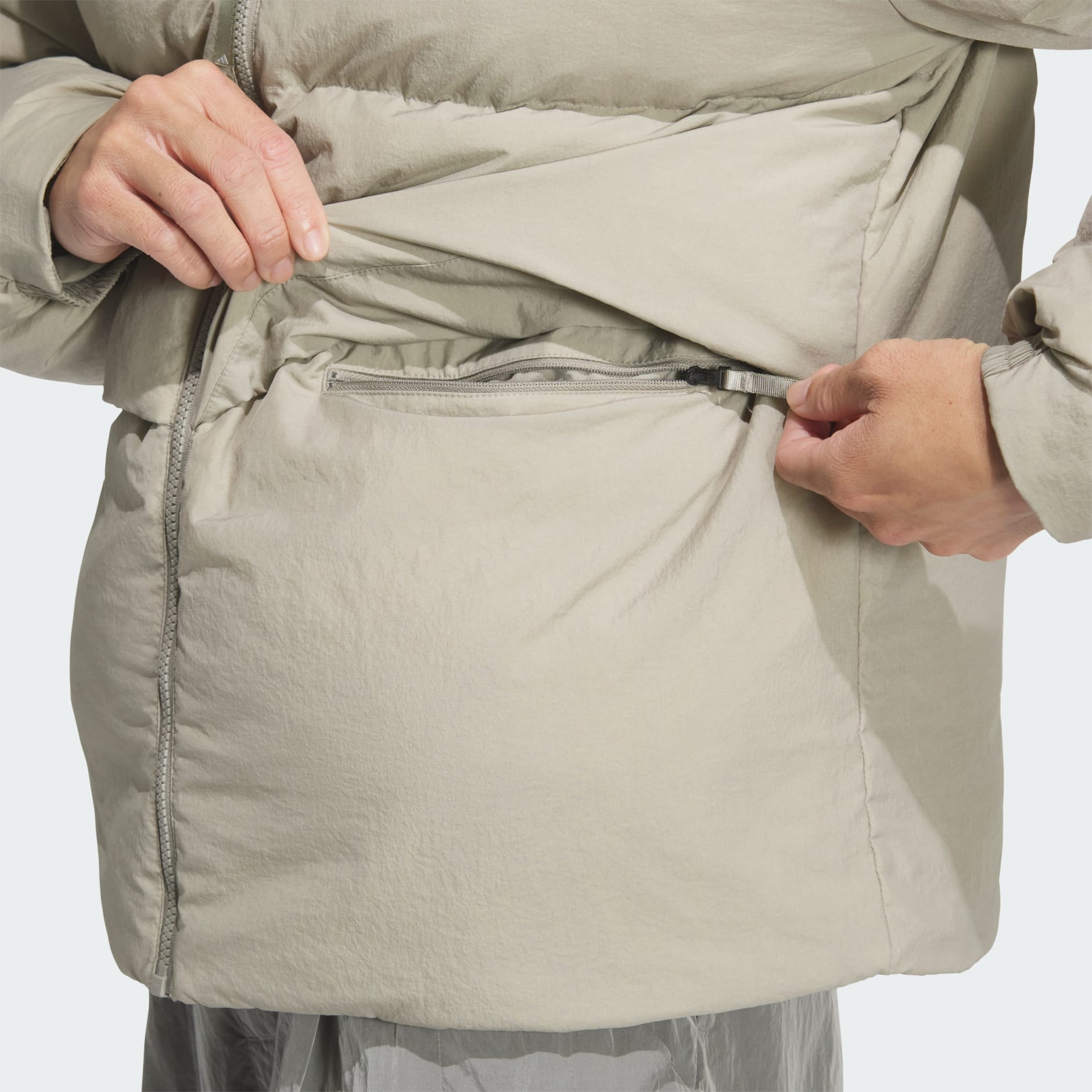 Basic Down Jacket - Green | adidas Hong Kong