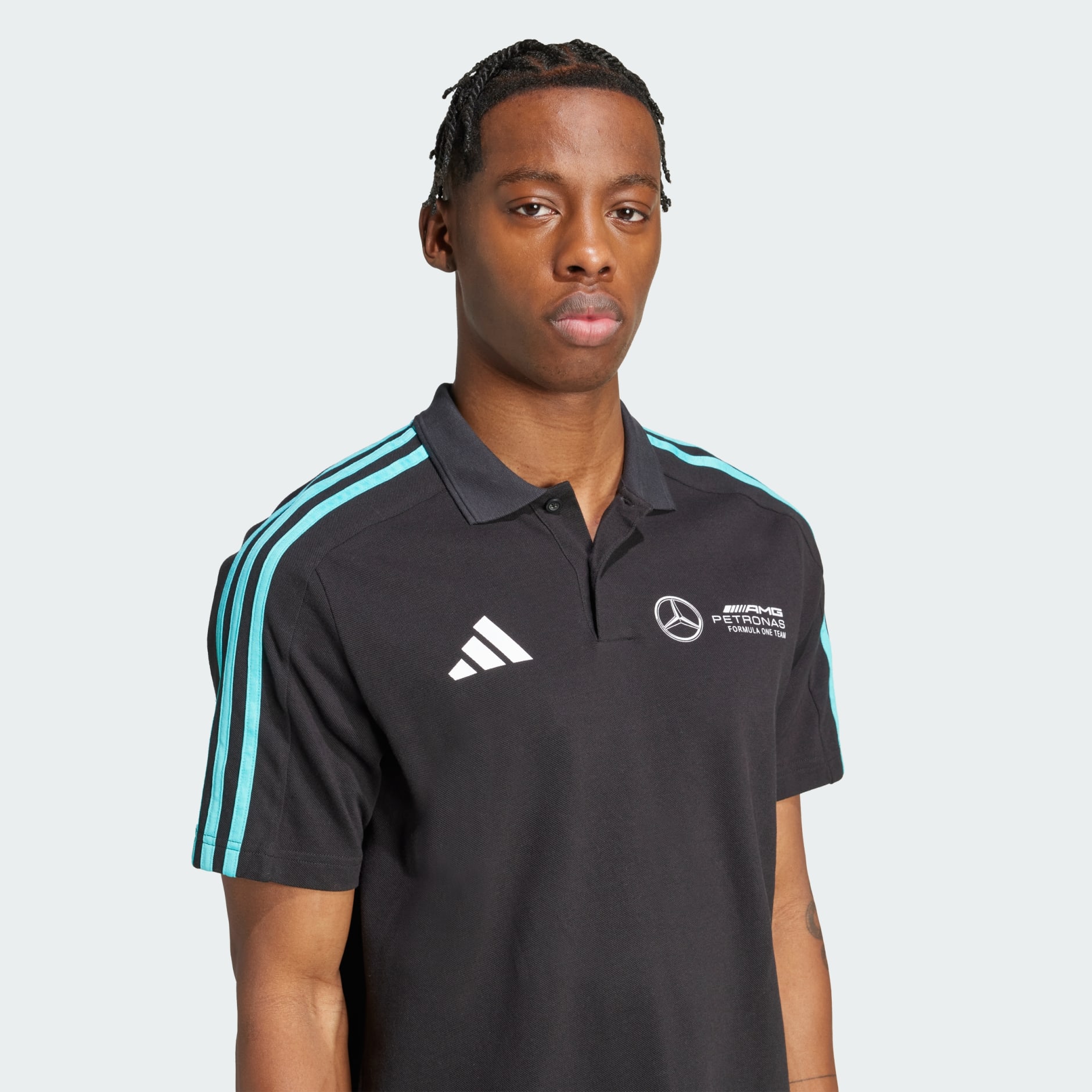 adidas POLO D'ÉQUIPE ADN MERCEDES - AMG PETRONAS FORMULA ONE - Noir