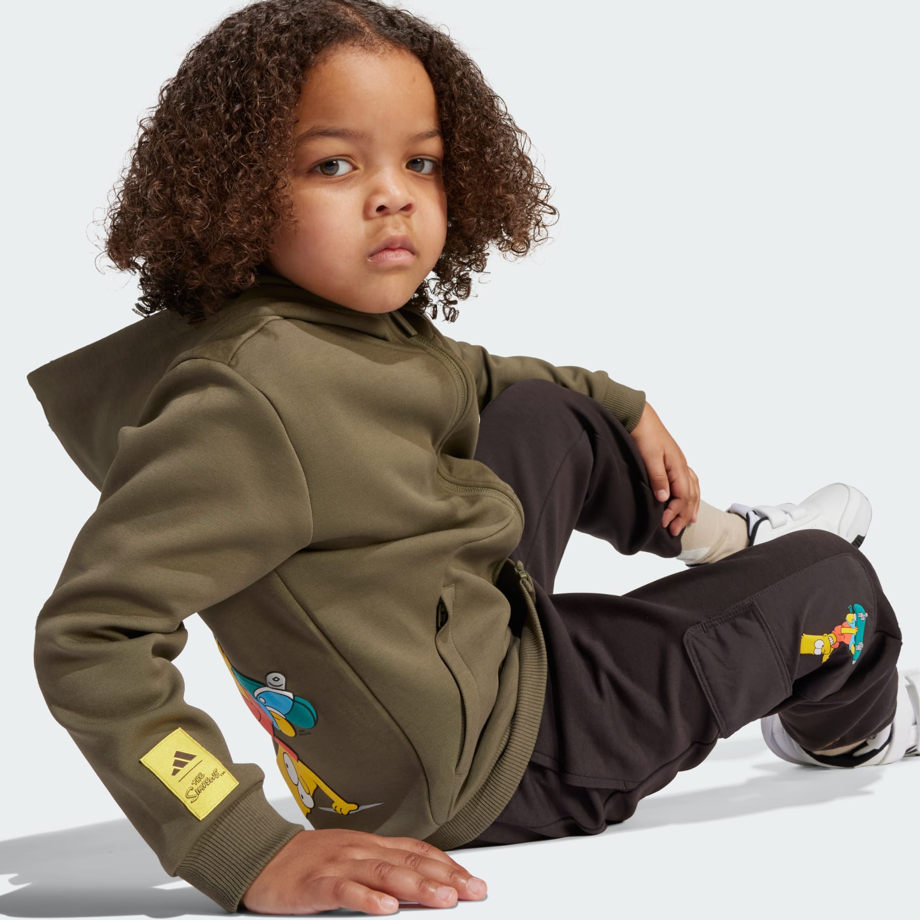 The Simpsons Track Top Kids - Green | adidas Hong Kong