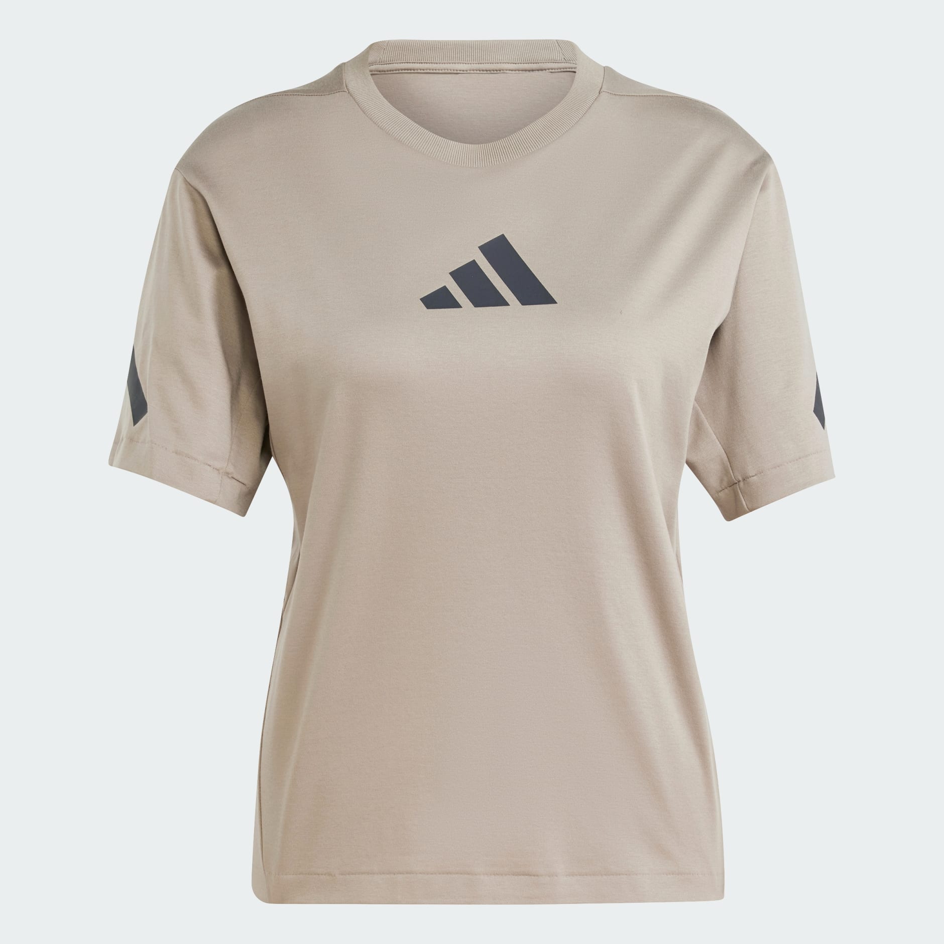 Women's Clothing - adidas Z.N.E. Tee - Brown | adidas Saudi Arabia