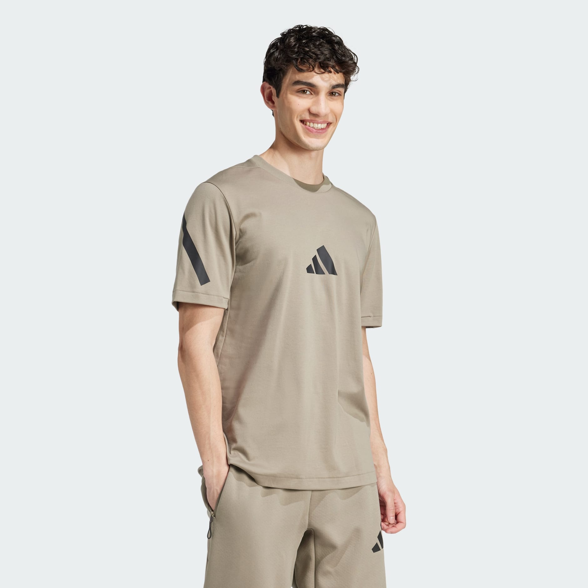 adidas adidas Z.N.E. Tee - Brown | adidas LK