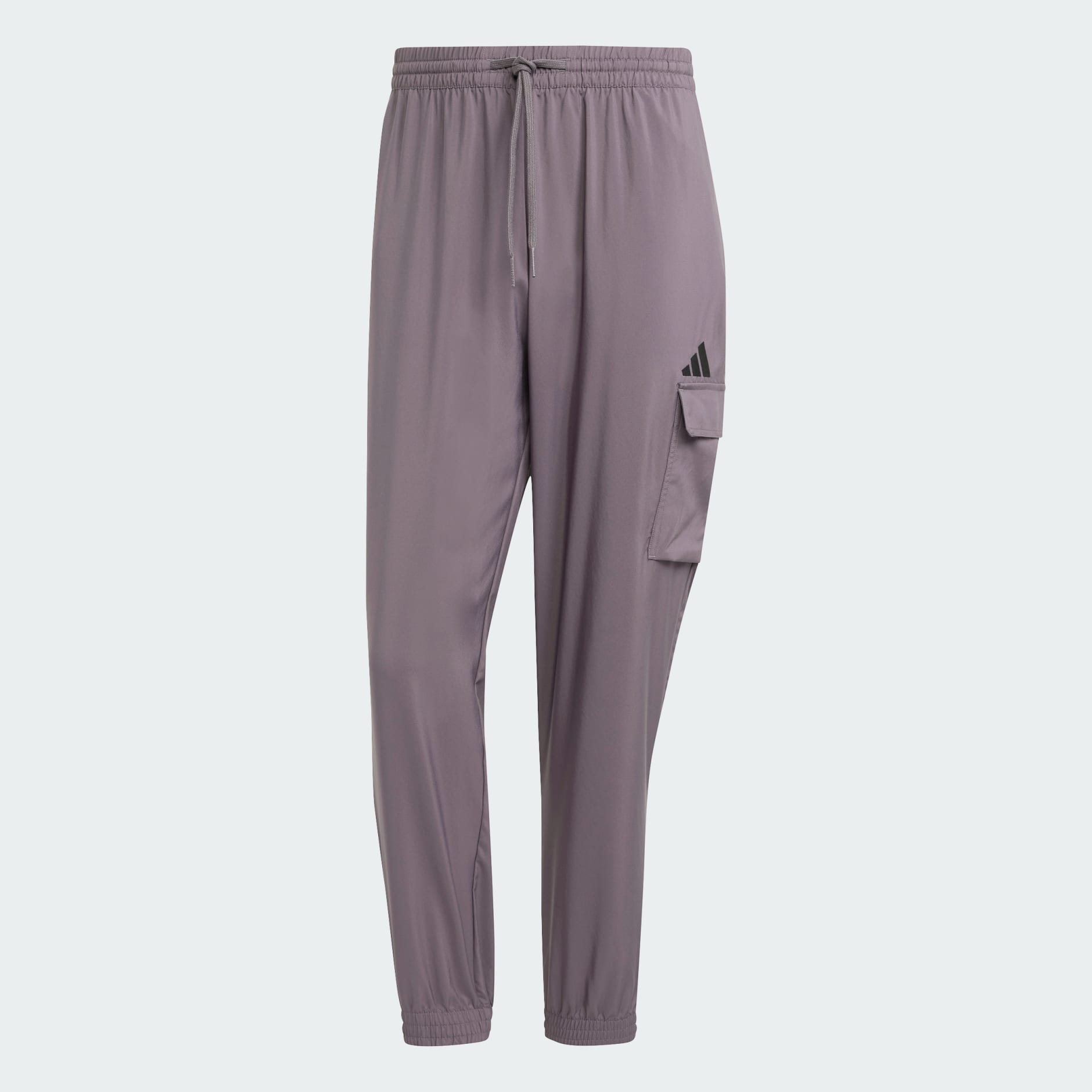 Essentials Small Logo Cargo Pants - Grey | adidas Hong Kong