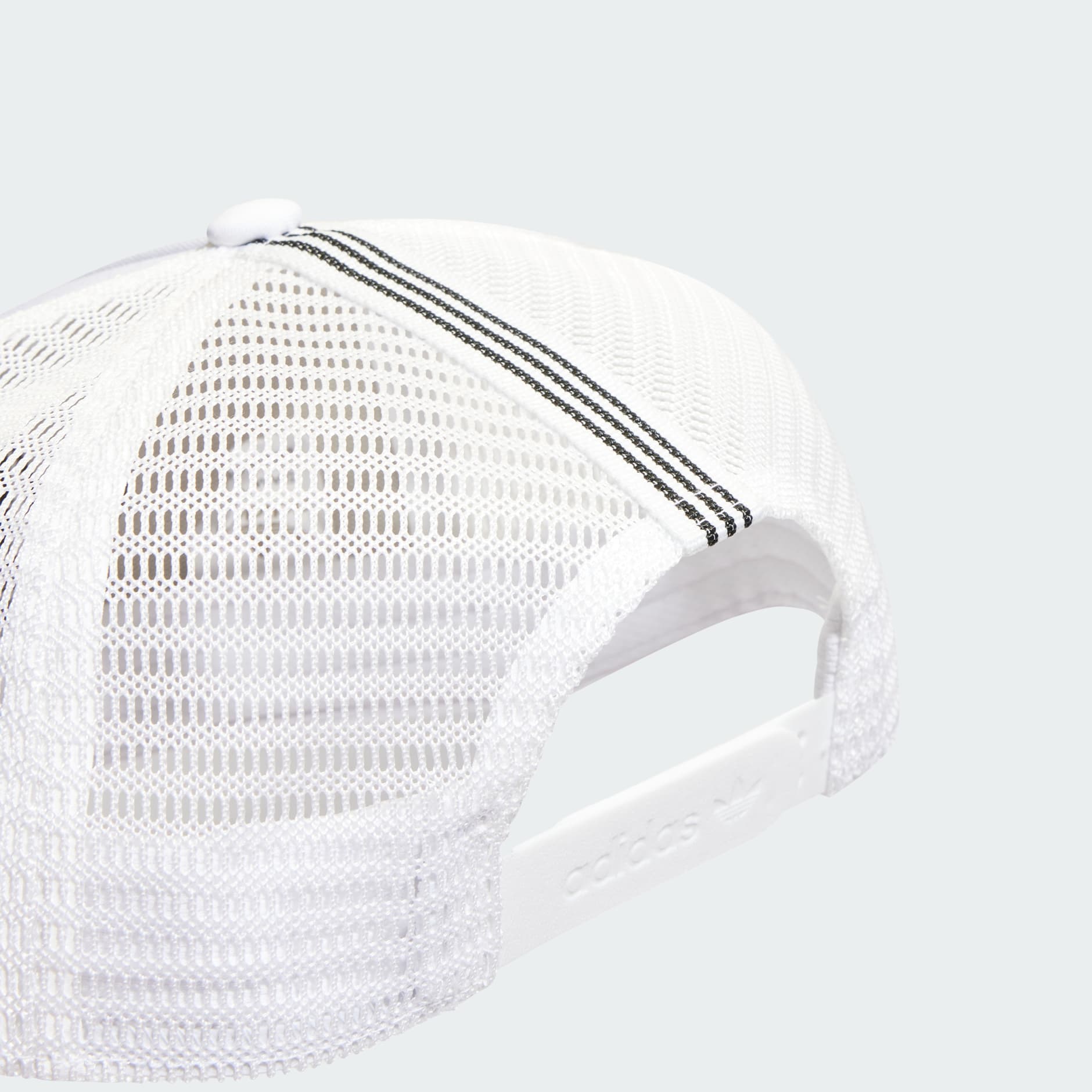 adidas Adicolor Classic Curved Foam Trucker Cap - White | adidas KE