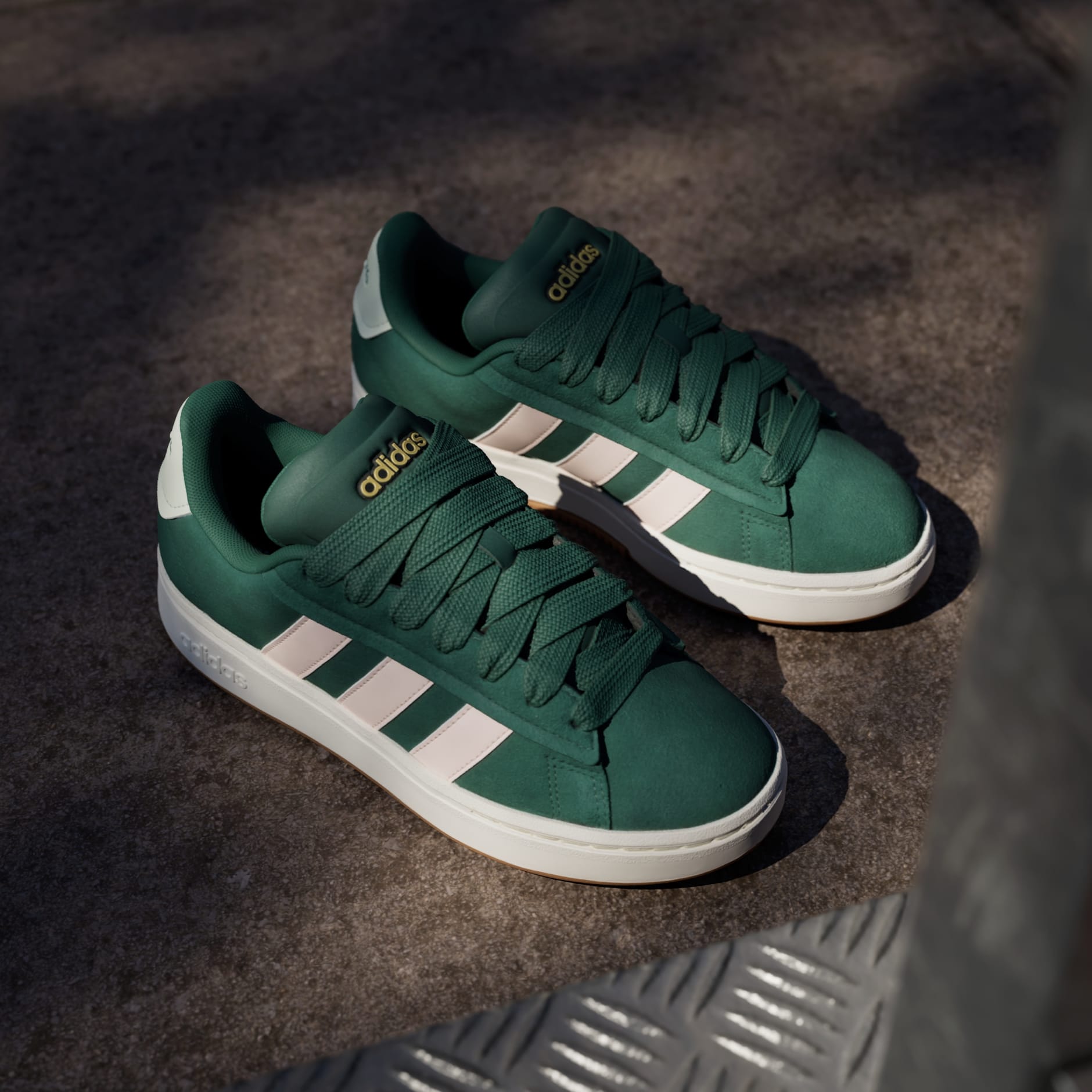 SHOES - Grand Court Alpha Shoes - Green | adidas Kuwait