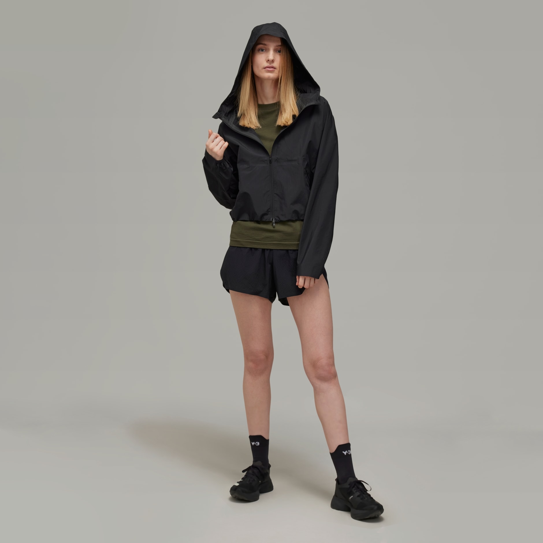 Y-3 Running Jacket - Black | adidas Hong Kong