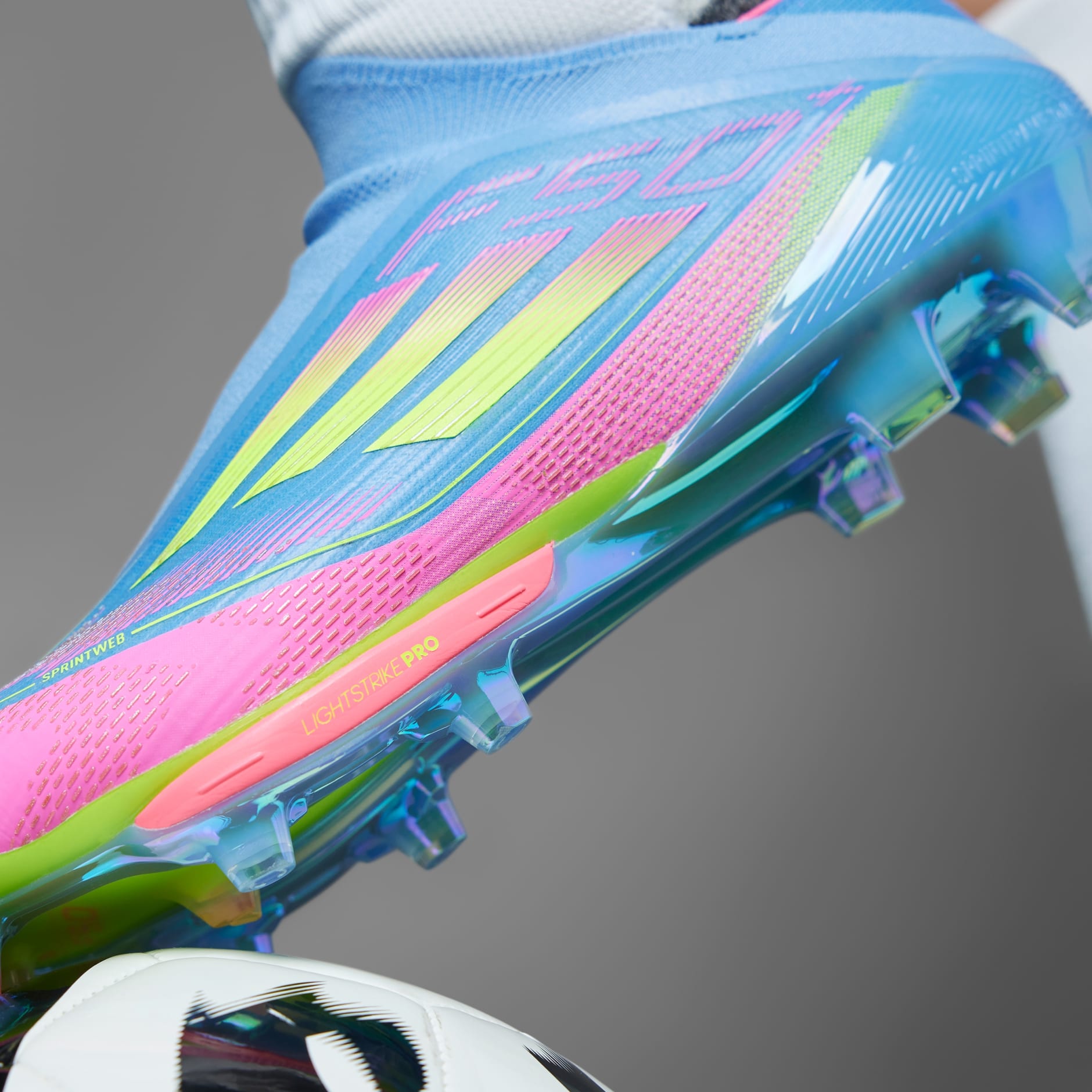 Shoes - F50+ Firm Ground Boots - Blue | adidas Saudi Arabia