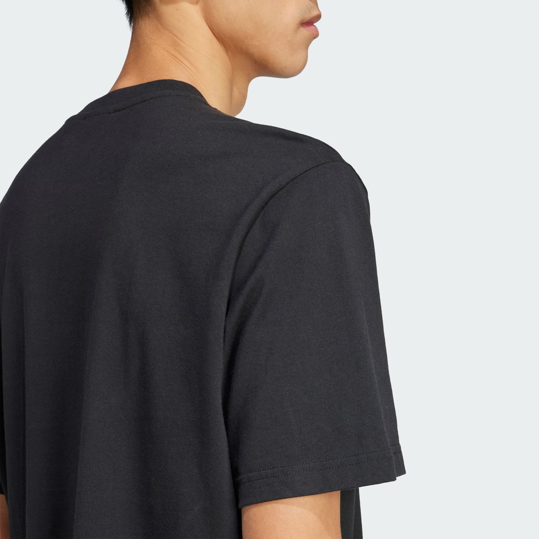 adidas חולצת טי Skeleton Trefoil - שחור | adidas IL