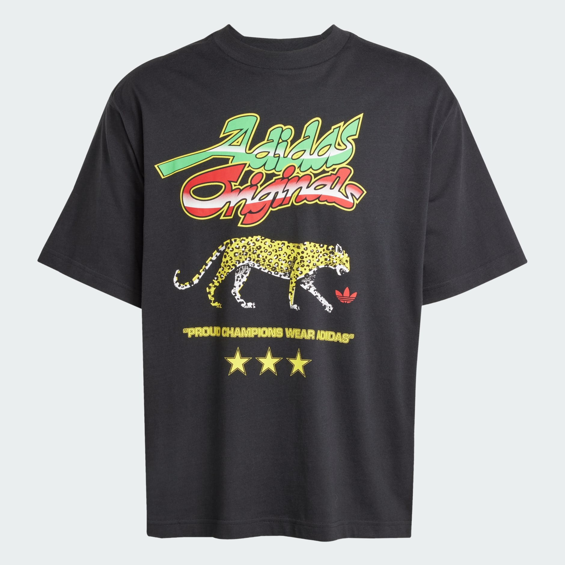 Clothing - adidas Originals Champions Graphic Tee - Black | adidas Oman