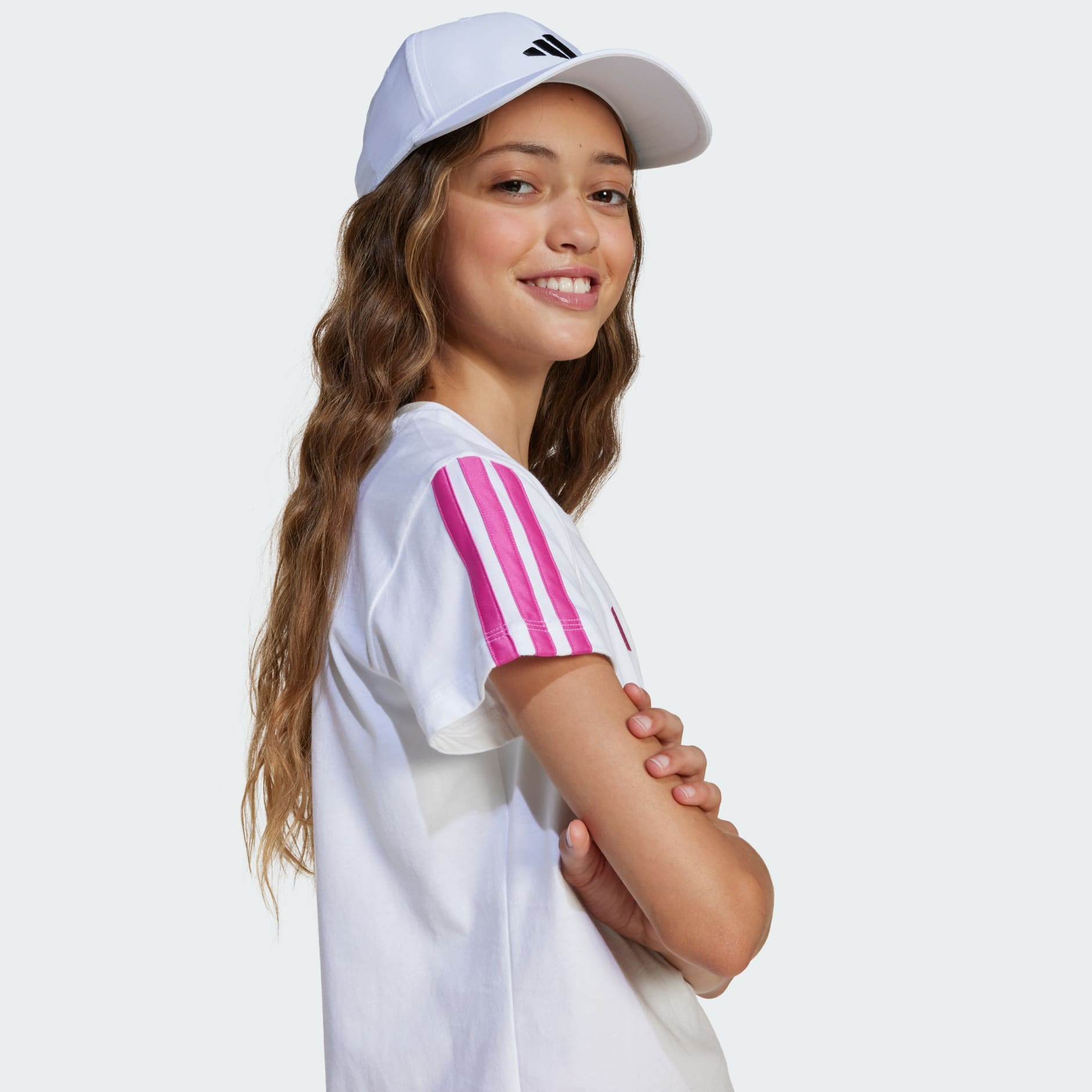 adidas Essentials Tee Kids - White | adidas UAE