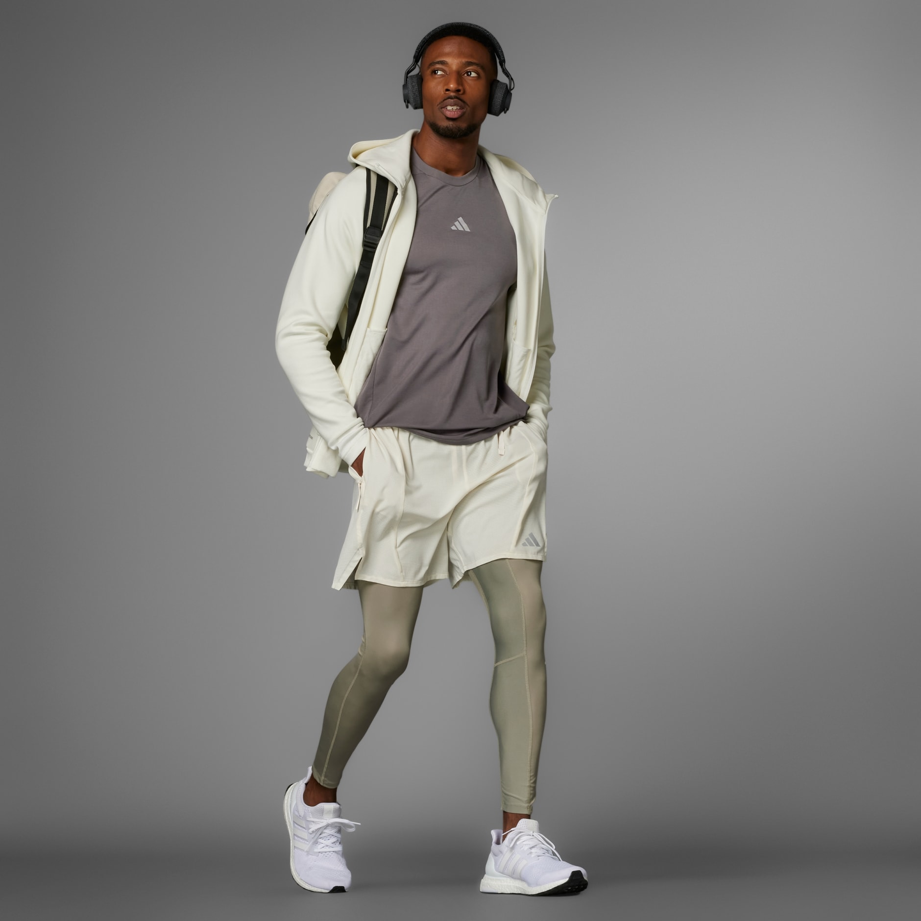 adidas Designed for Training HIIT Workout HEAT.RDY Tee - Brown | adidas TZ