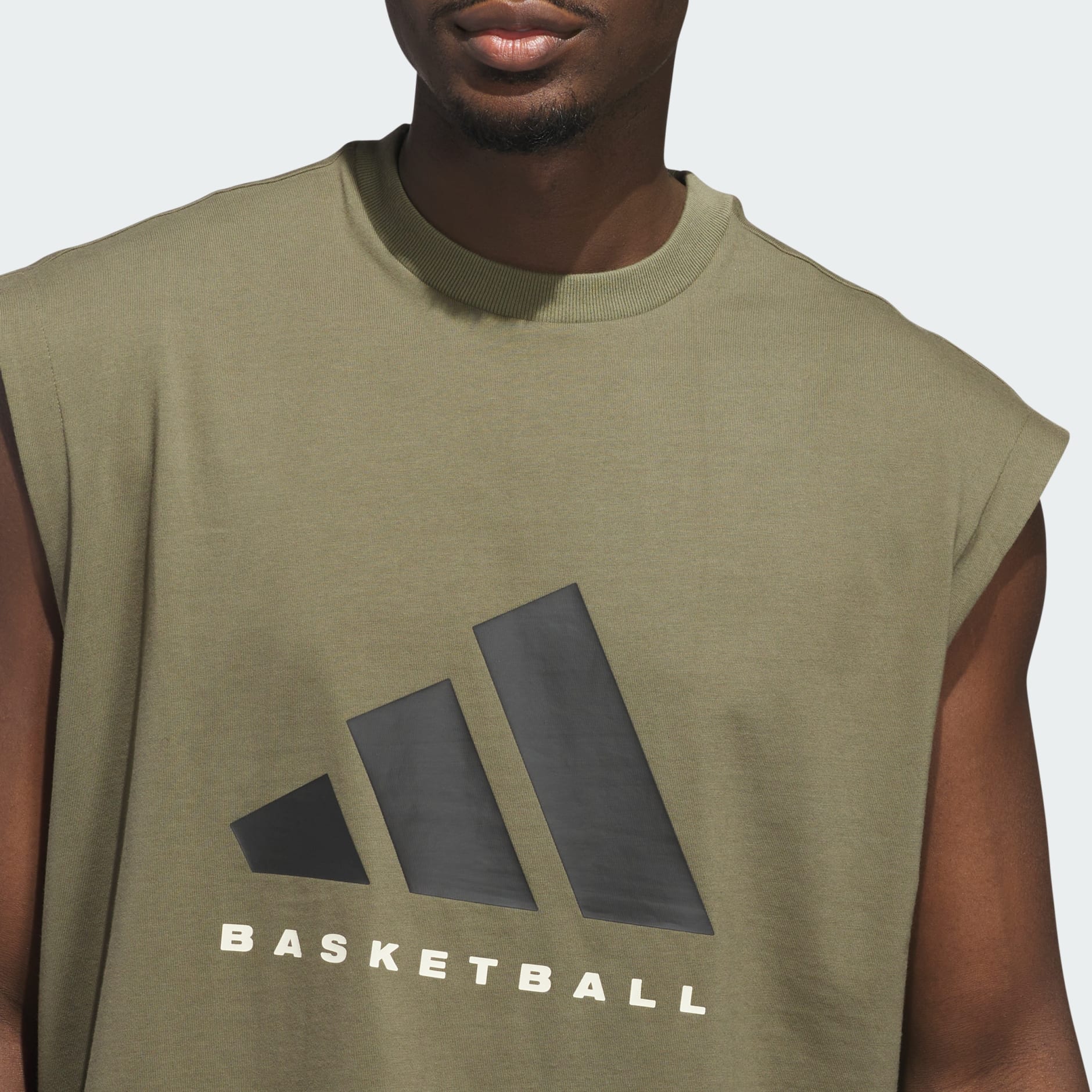 adidas Basketball 無袖 T 恤（中性） - 綠色 | adidas香港官方網上商店