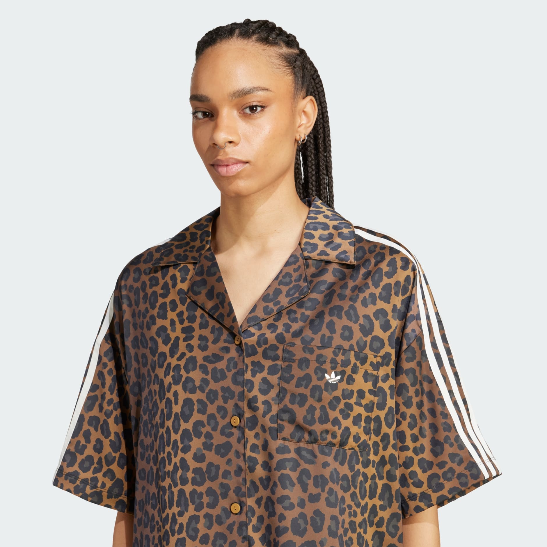 adidas adidas Originals Satin Shirt - Multicolour | adidas UAE