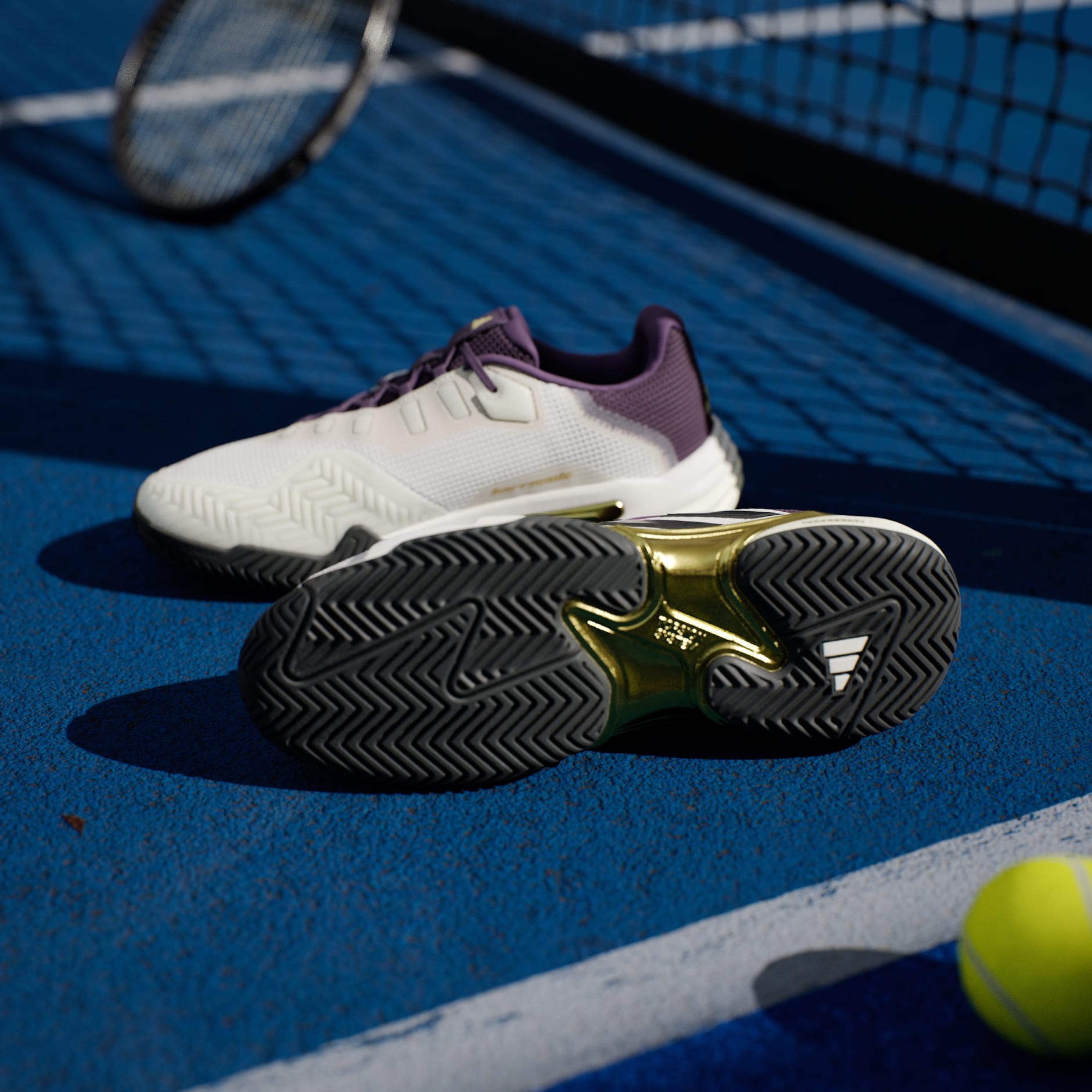 adidas Barricade 13 Tennis Shoes - White | adidas UAE