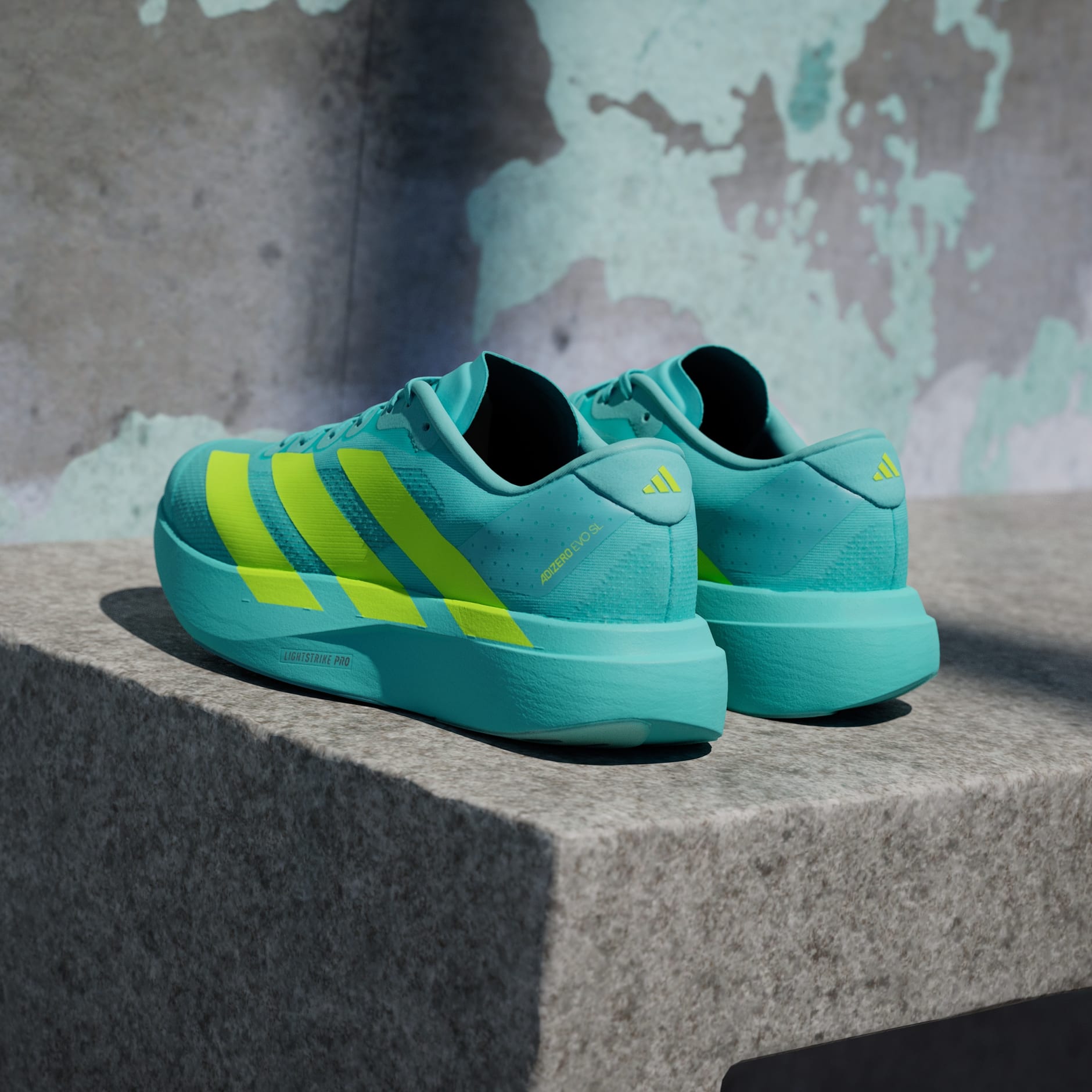 adidas Adizero EVO SL Shoes - Turquoise | adidas UAE