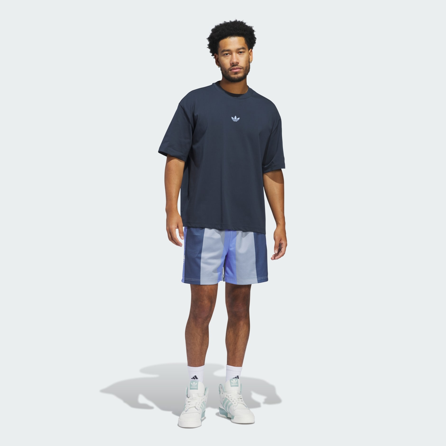 Clothing - Graphic Tee (Gender Neutral) - Blue | adidas Israel