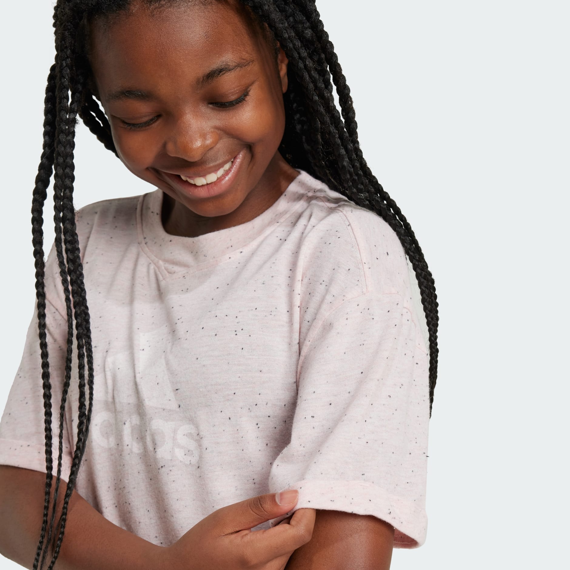 Kids Clothing - Future Icons Winners Tee - Pink | adidas Kuwait