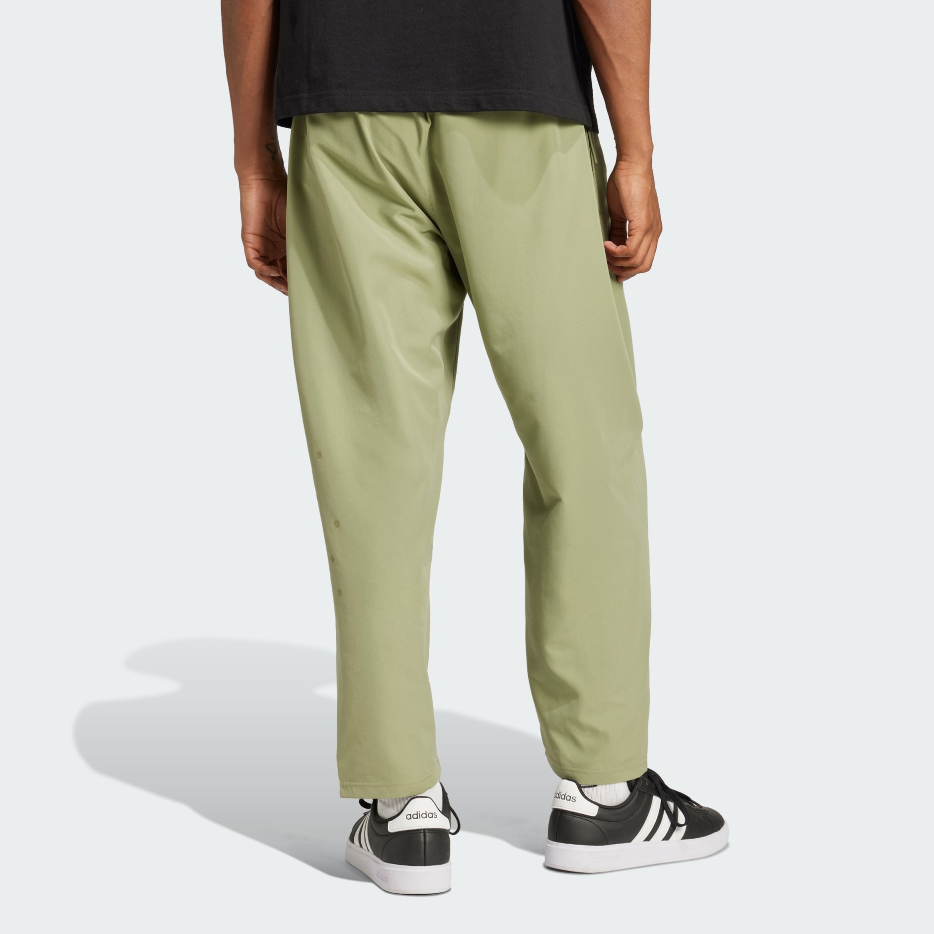 Clothing - Bloom Sky Print Woven Pants - Green | adidas Kuwait