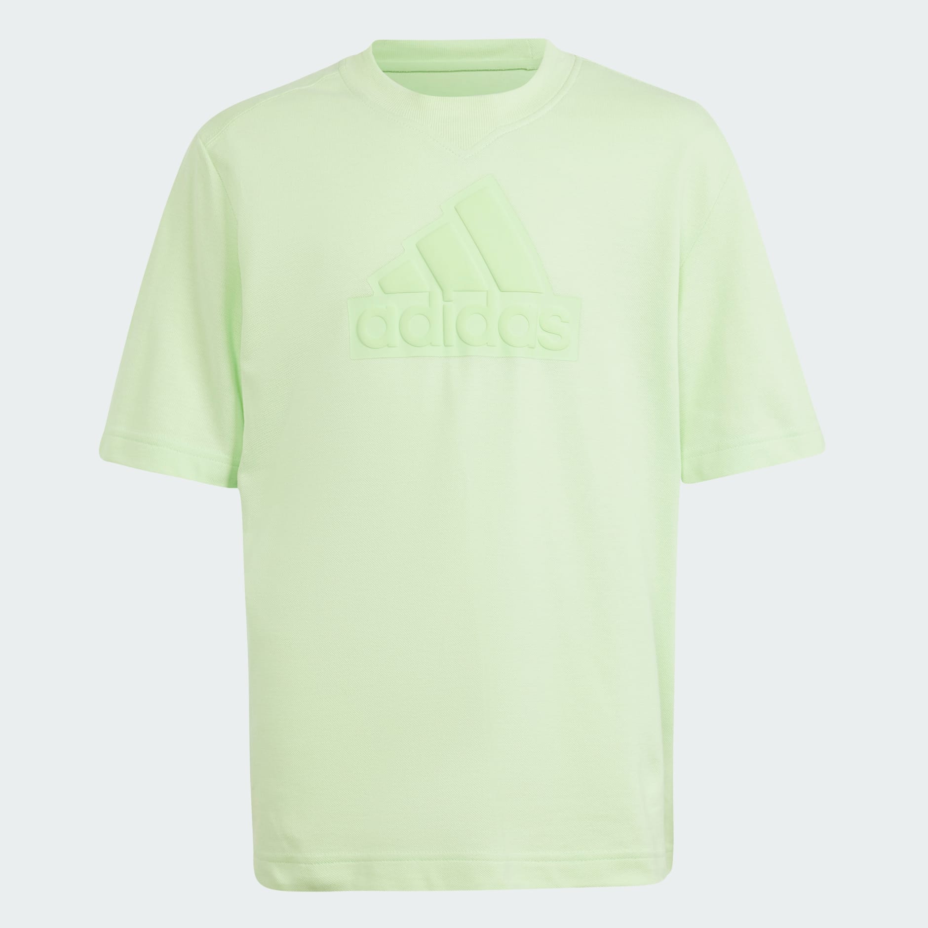 adidas Future Icons Logo Piqué Tee - Green | adidas TZ