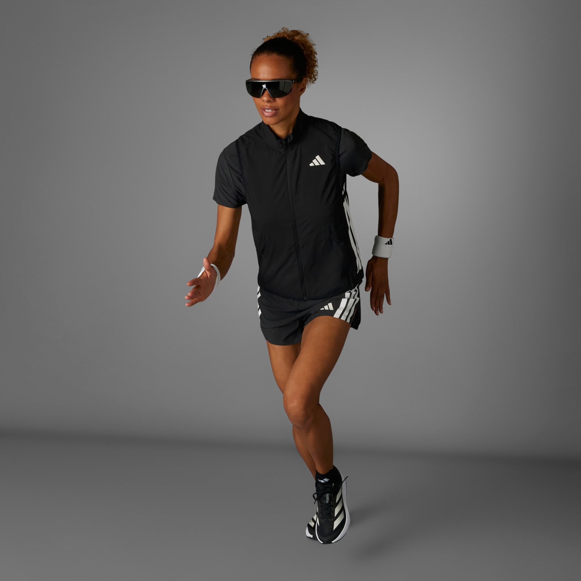 adidas Adizero Running Vest - Black | adidas TZ