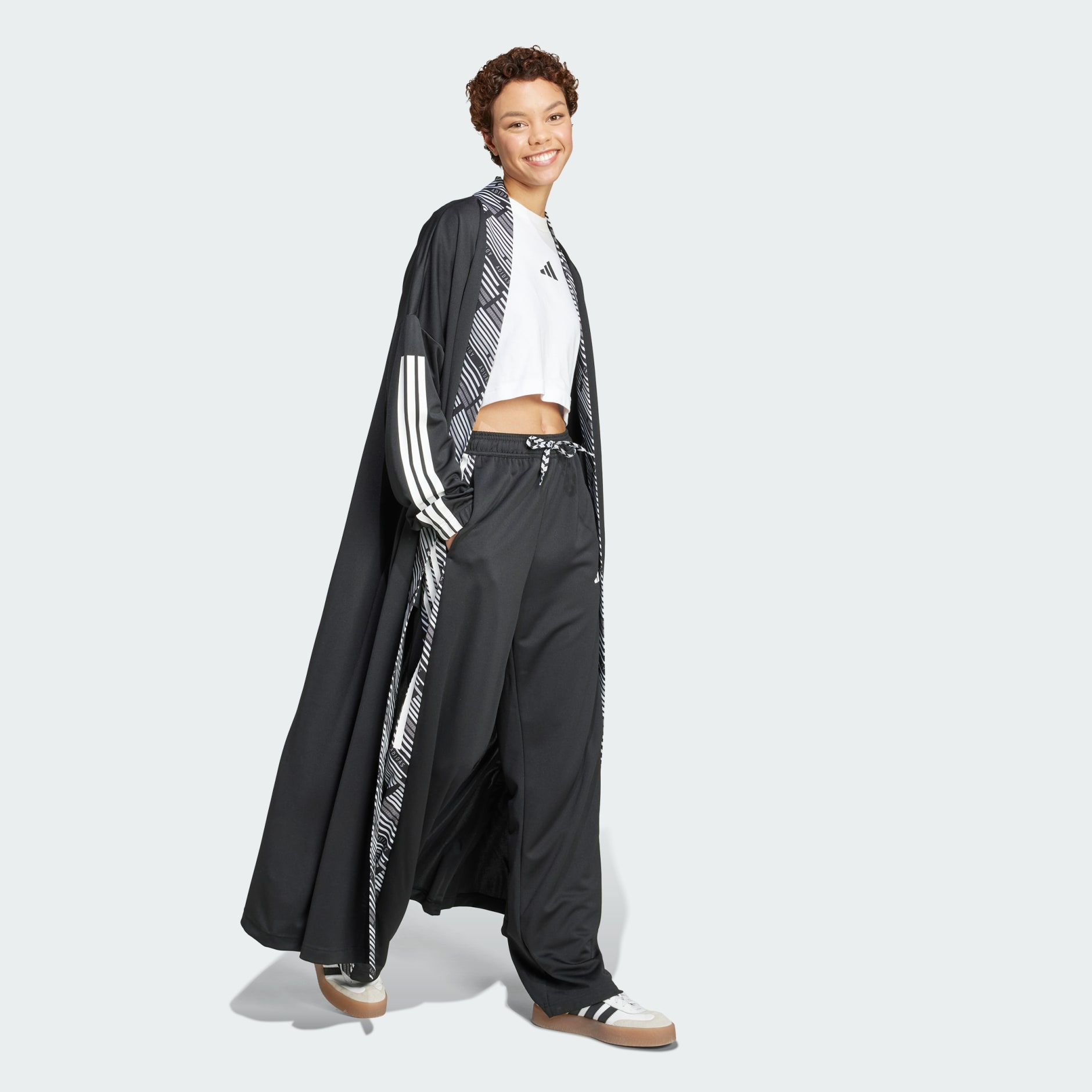 adidas Lightbound Extra Long Cover Up - Black | adidas UAE