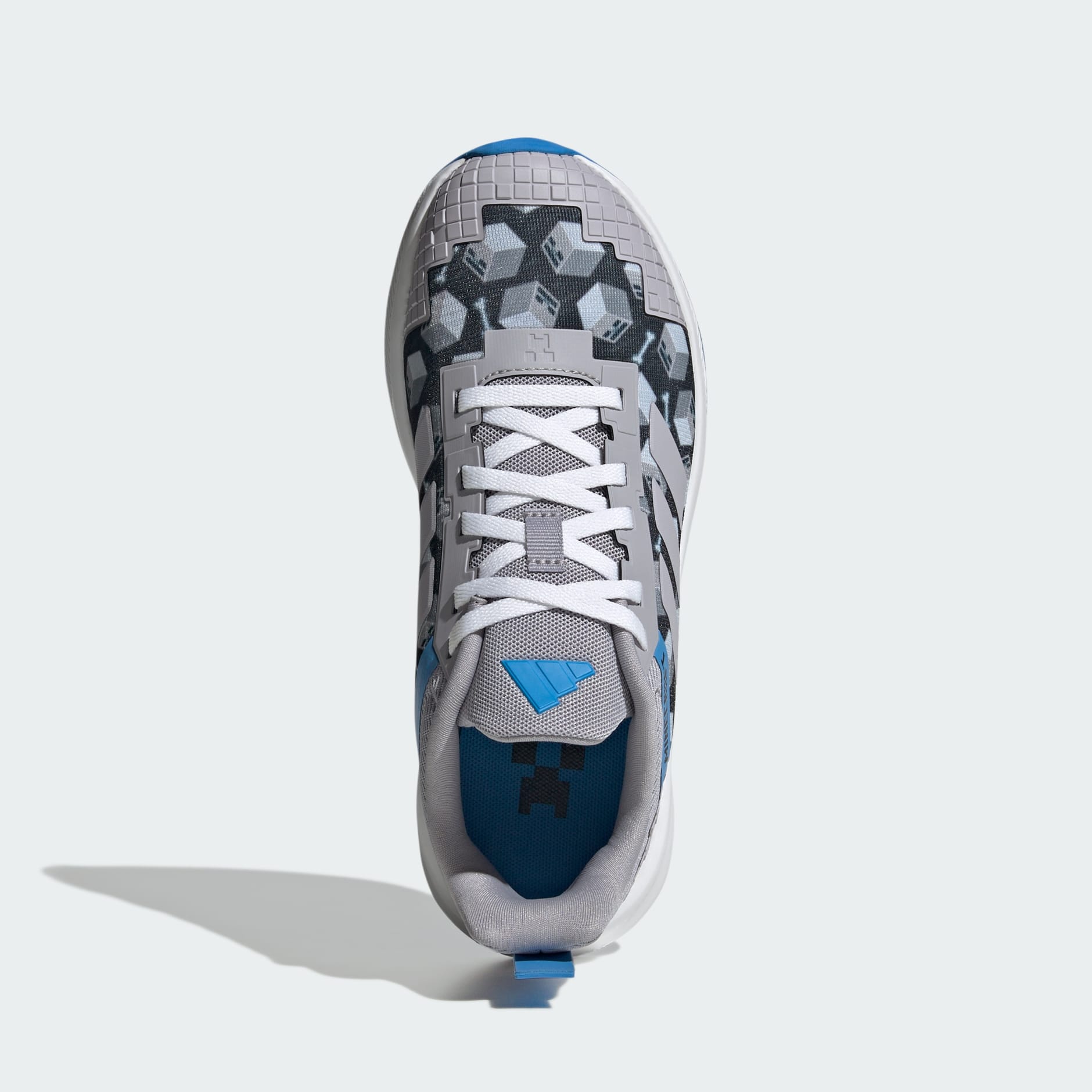 adidas CHAUSSURE ADIDAS MINECRAFT FORTARUN 4.0 JUNIOR - Gris