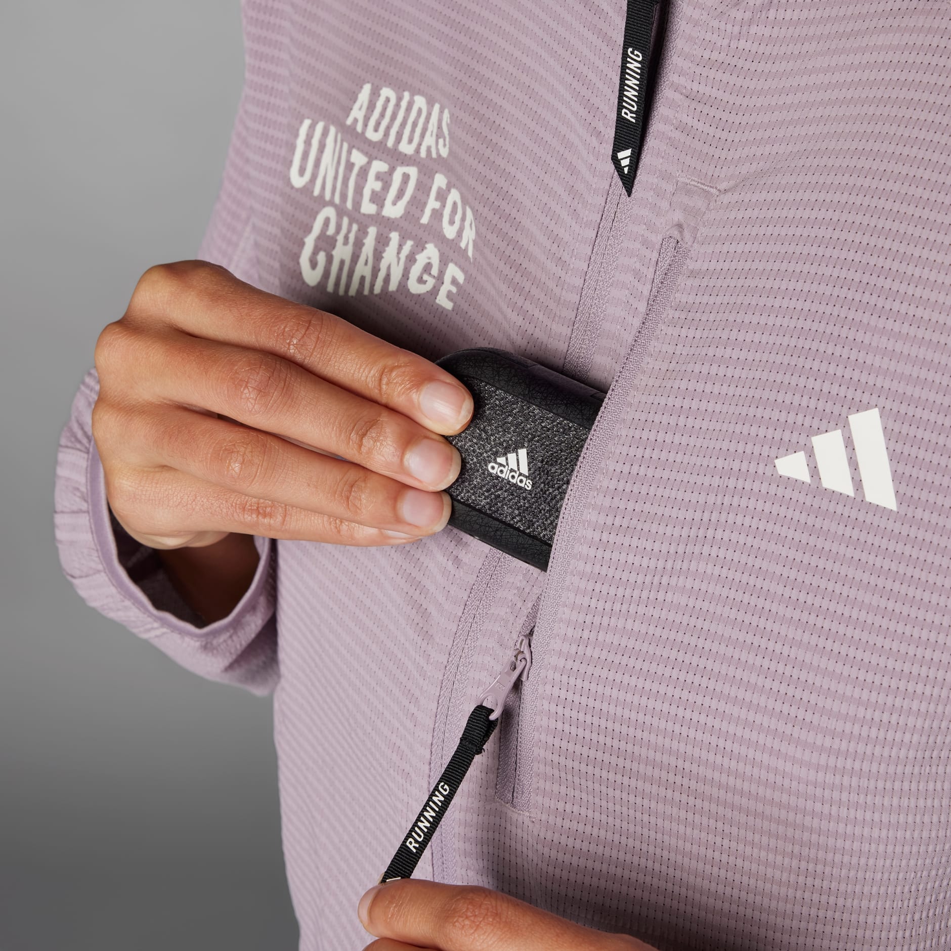Clothing - Move for the Planet Jacket - Purple | adidas South Africa