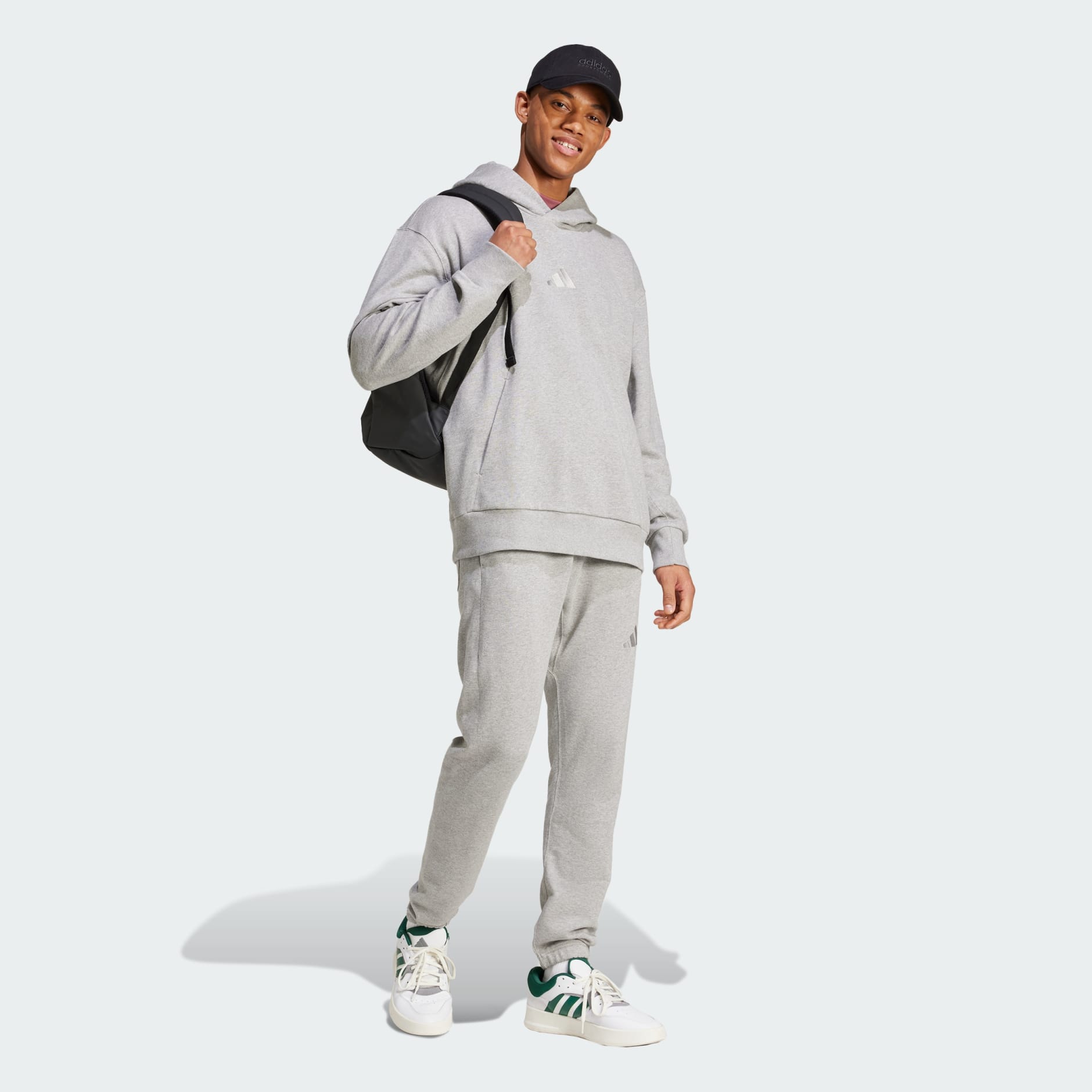 Men's Clothing - ALL SZN French Terry Hoodie - Grey | adidas Egypt