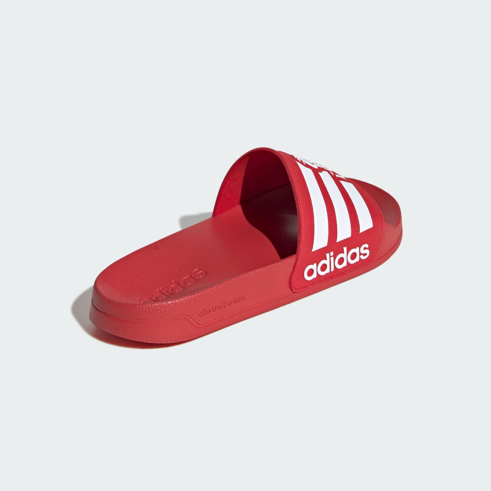 Shoes - Adilette Shower Liverpool Slides - Red | adidas South Africa