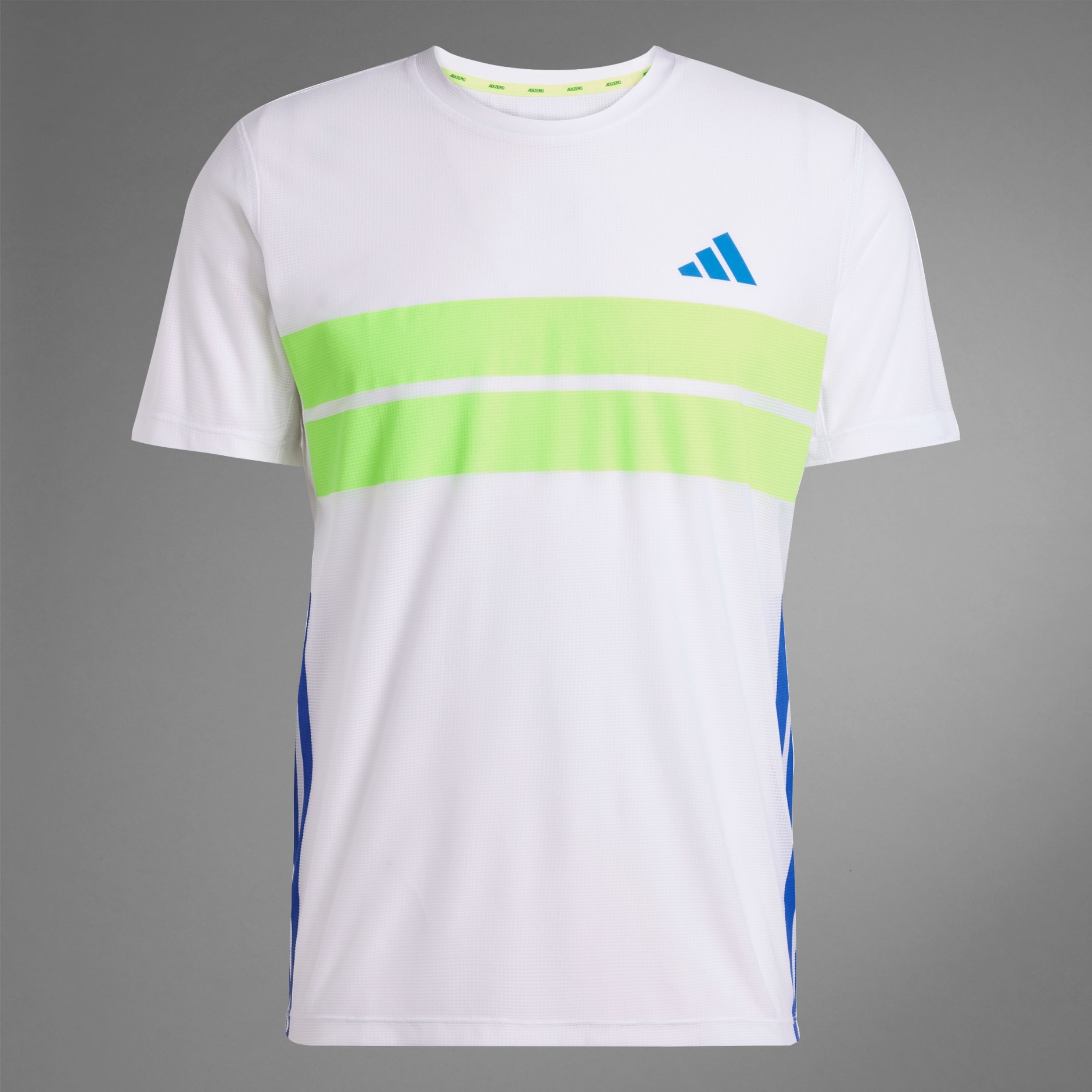 Clothing - Adizero Retro Running Tee - White | adidas South Africa